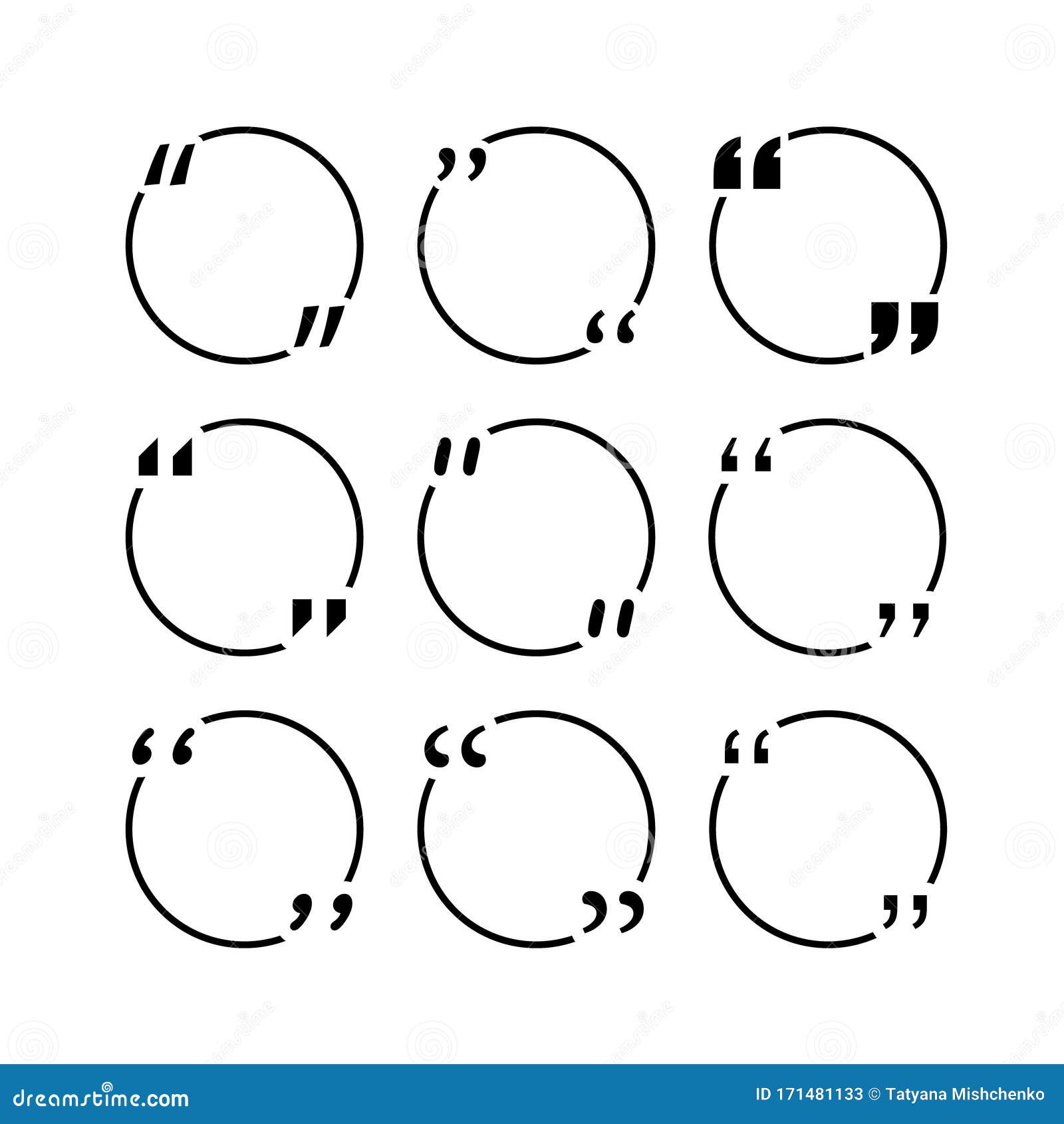 Vector Illustration of Quote. Creative Vector Banner Illustration Stock ...