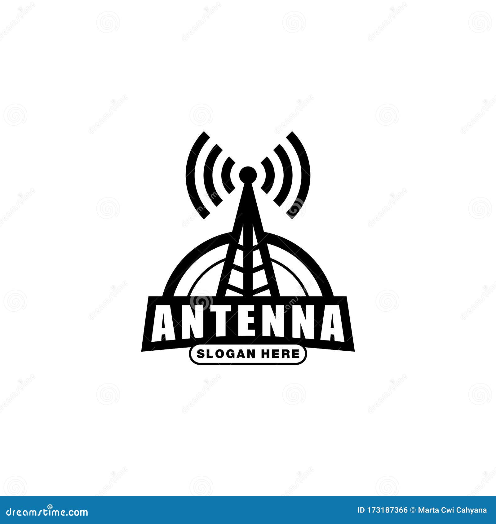Radio Antenna Logo