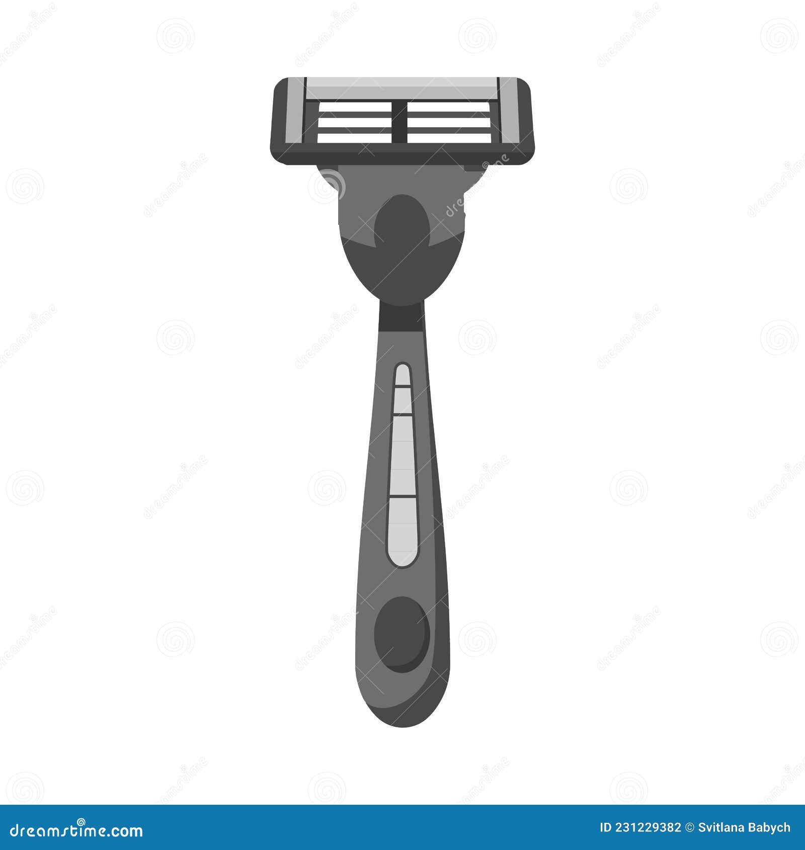 Vector Illustration of Razor and Tools Icon. Isolated Icon of Razor and ...
