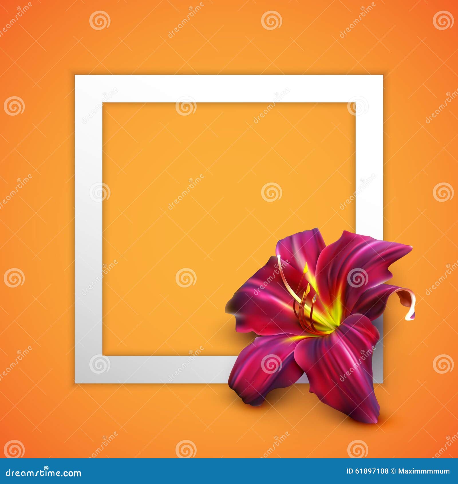 Realistic Lily Drawing, Realistic Lily Flower Sketch, Outline Realistic ...