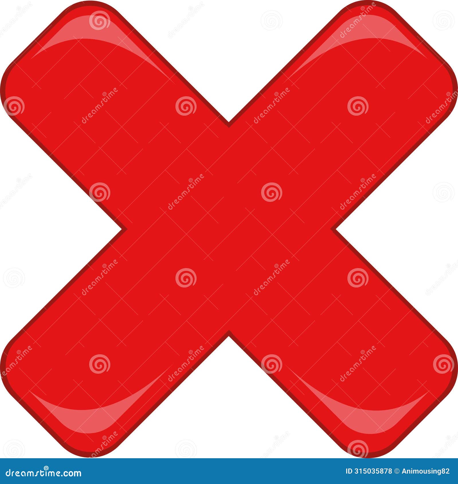 Vector Illustration Red Icon Cross Stock Vector - Illustration of ...