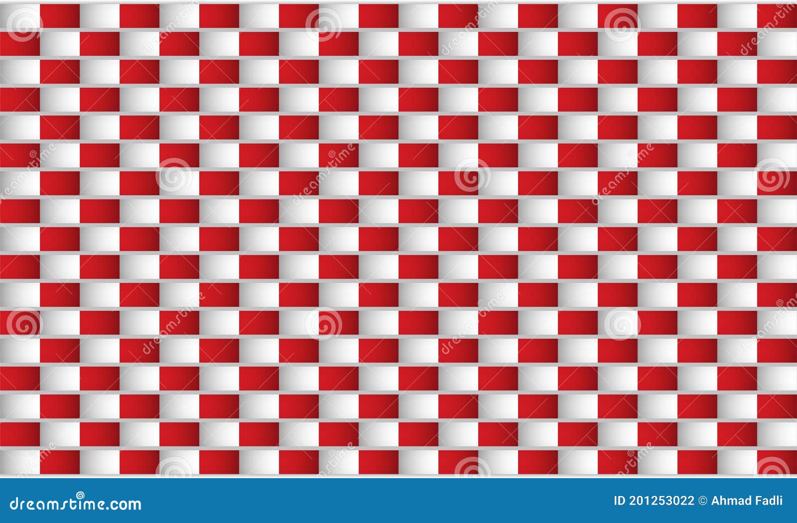 Vector Illustration of Red White Square Background Stock Vector ...