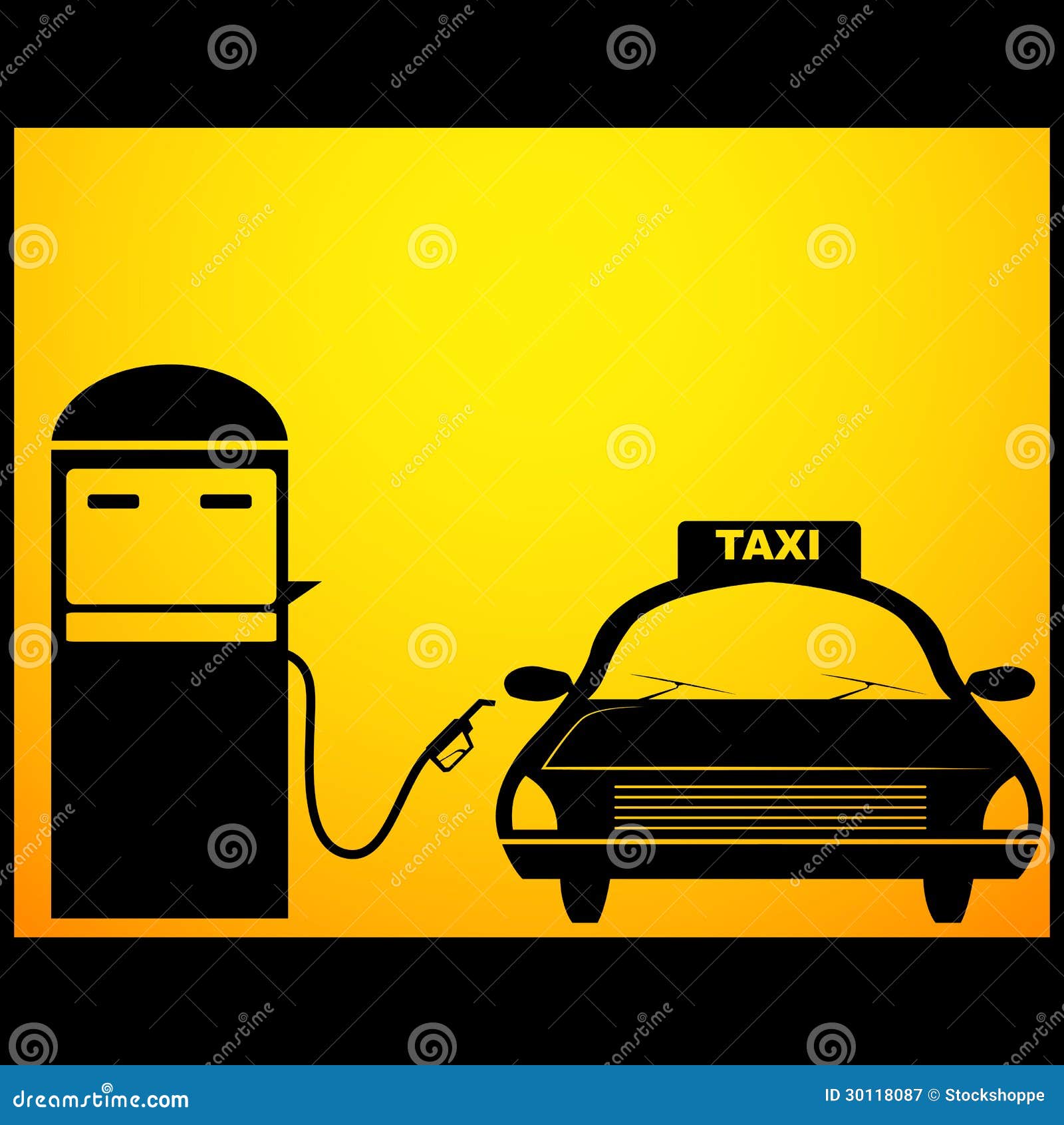 Refuelling Symbol stock vector. Illustration of distribution - 30118087