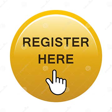 Register here button stock vector. Illustration of details - 128696836