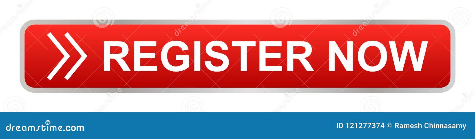 Register now button stock vector. Illustration of join - 121277374