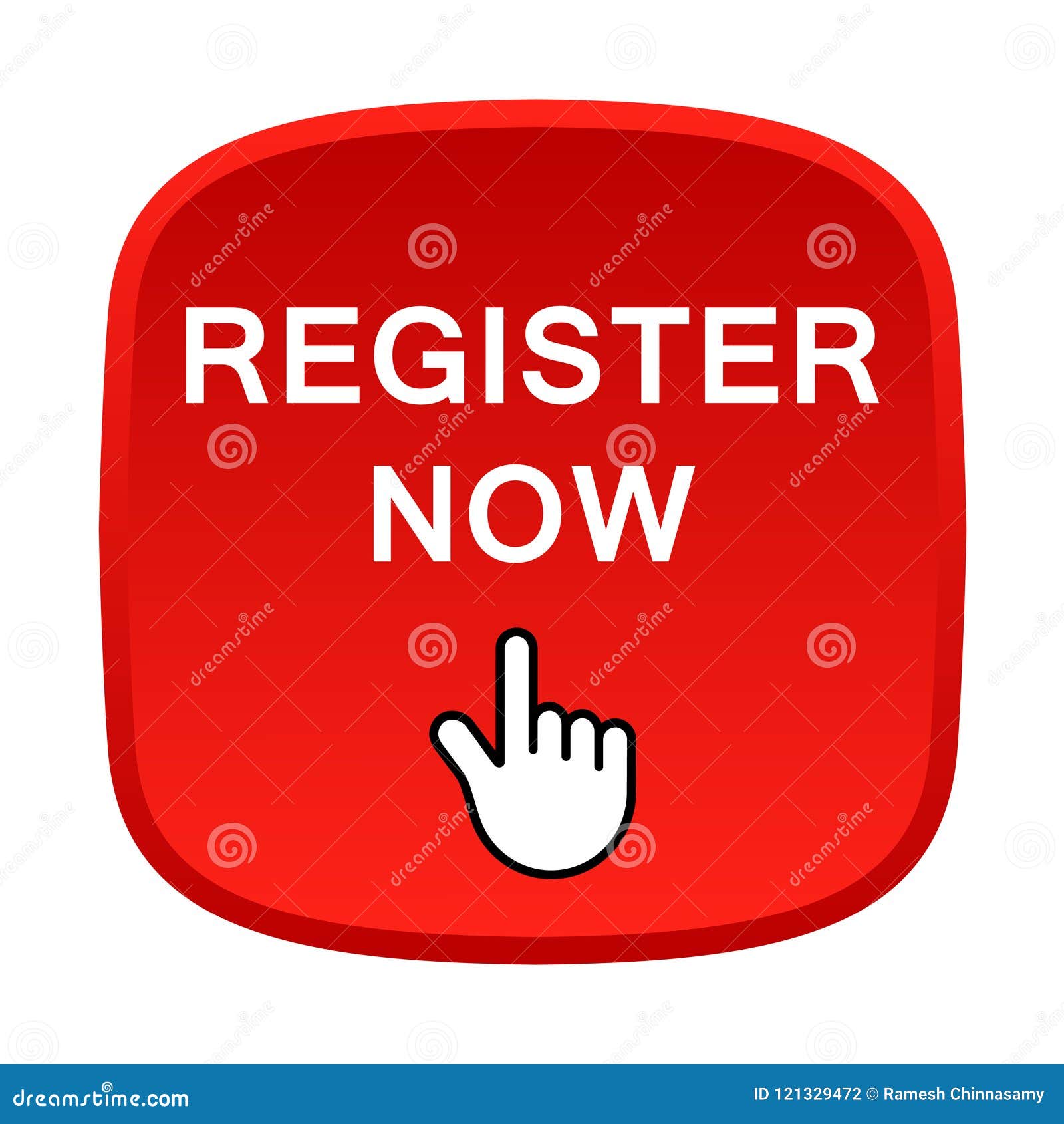 Register now button stock vector. Illustration of icons - 121329472