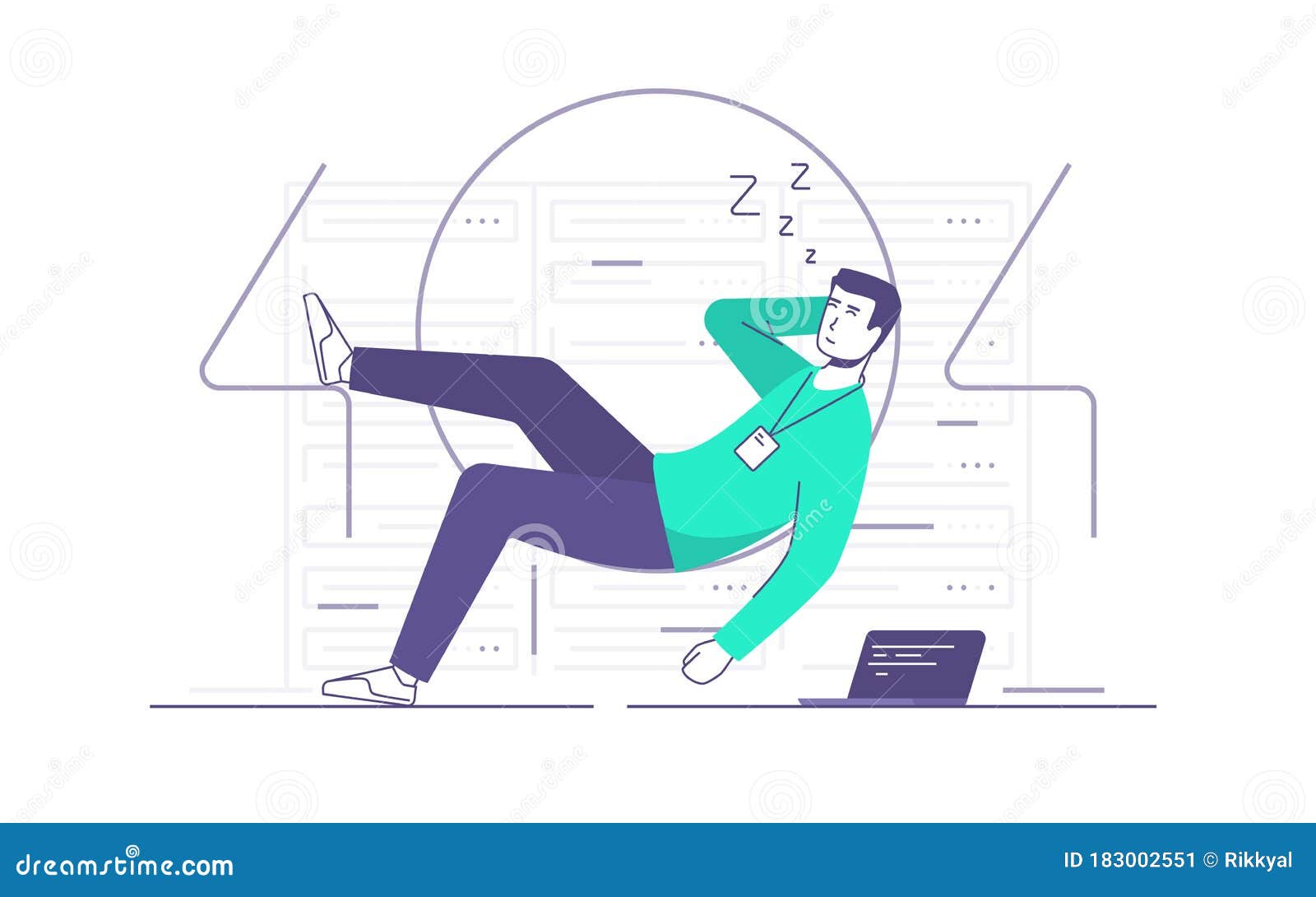 Technician In Server Room. Computer Lan Master With Router Communicate Hardware Cabling Tech ...