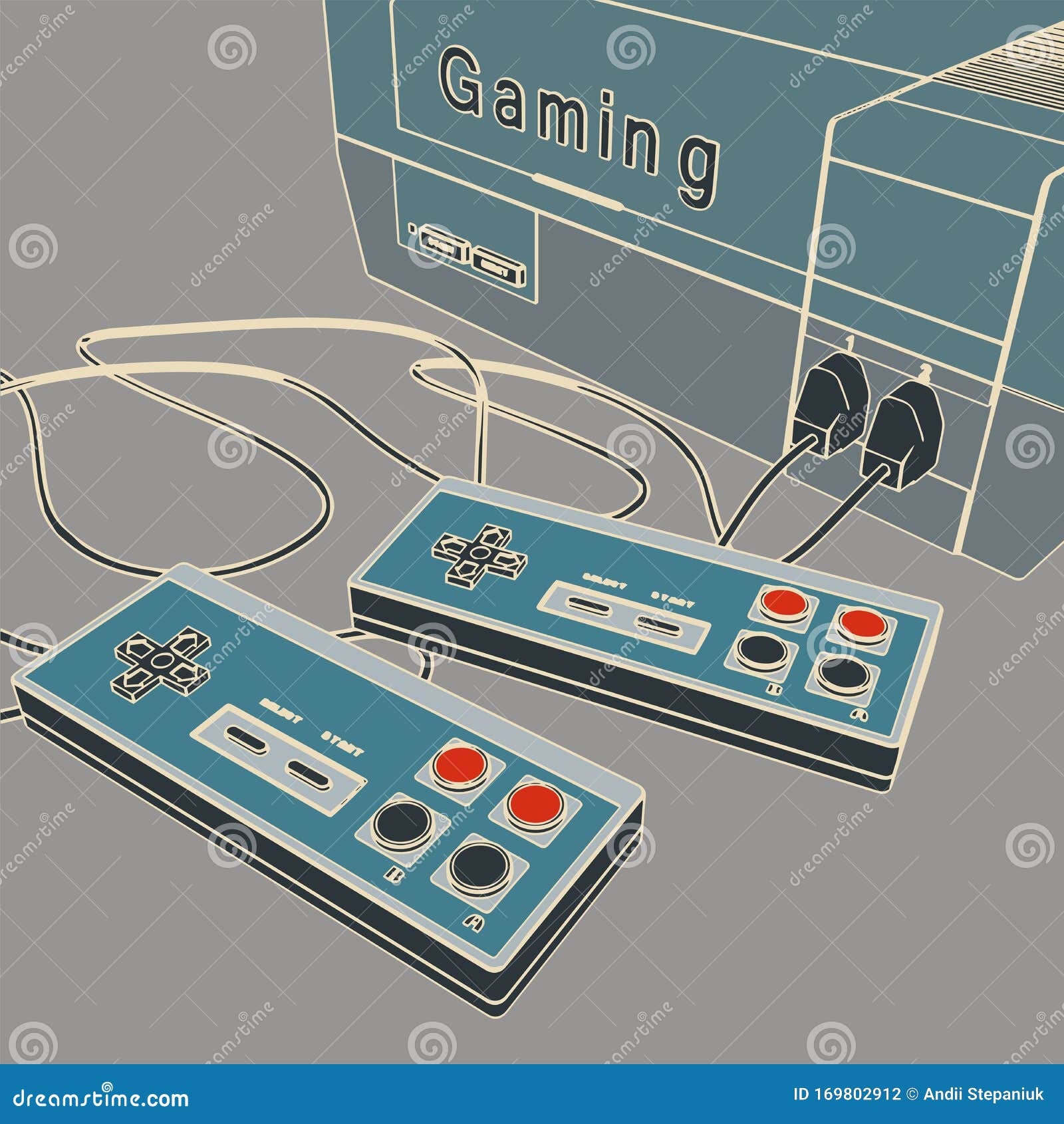SNES Game Controller Stock Photo | CartoonDealer.com #47477328