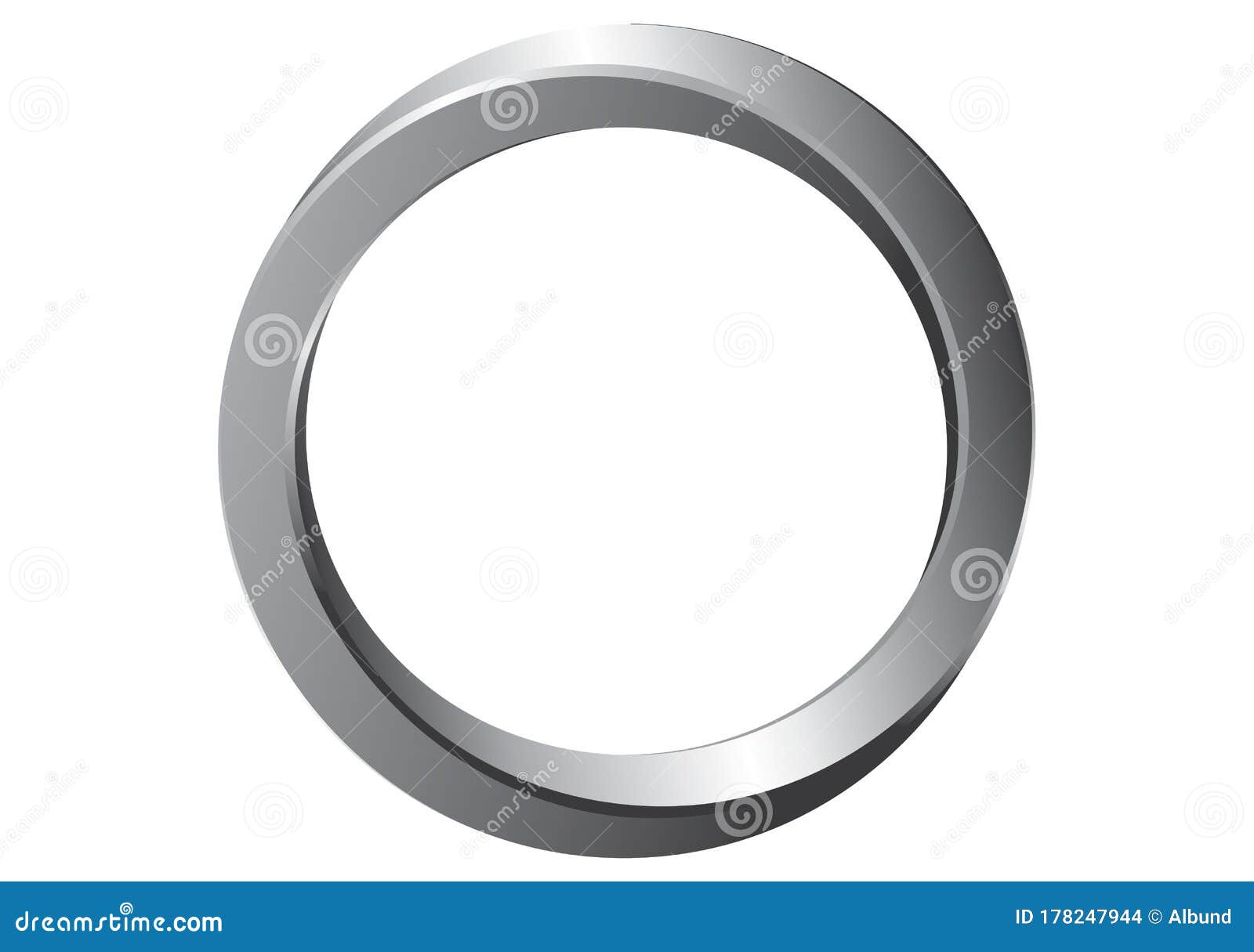 Infinity Ring stock vector. Illustration of shape, isolated - 178247944