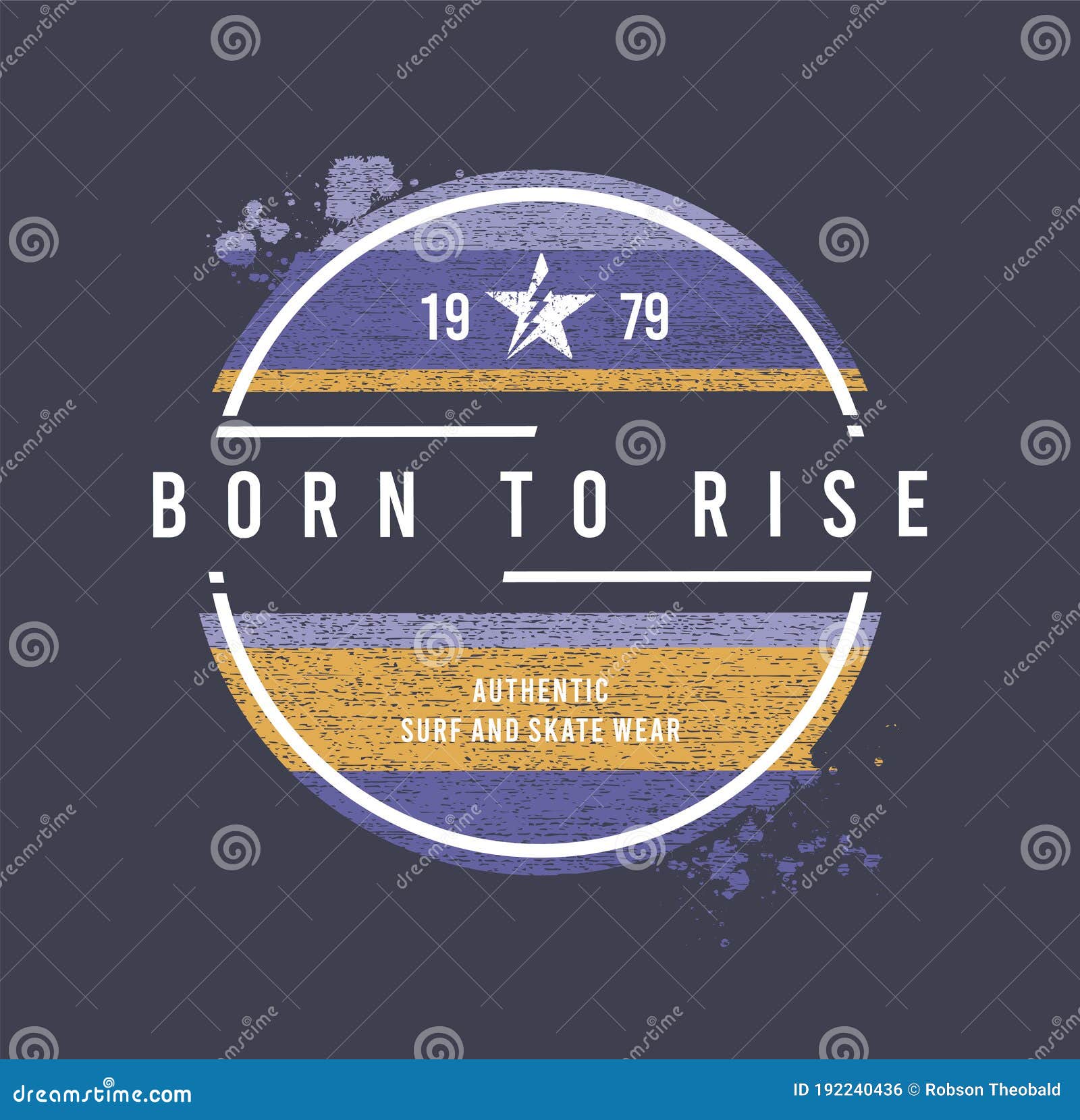 Colorful Emblem with Texture Stock Vector - Illustration of text ...