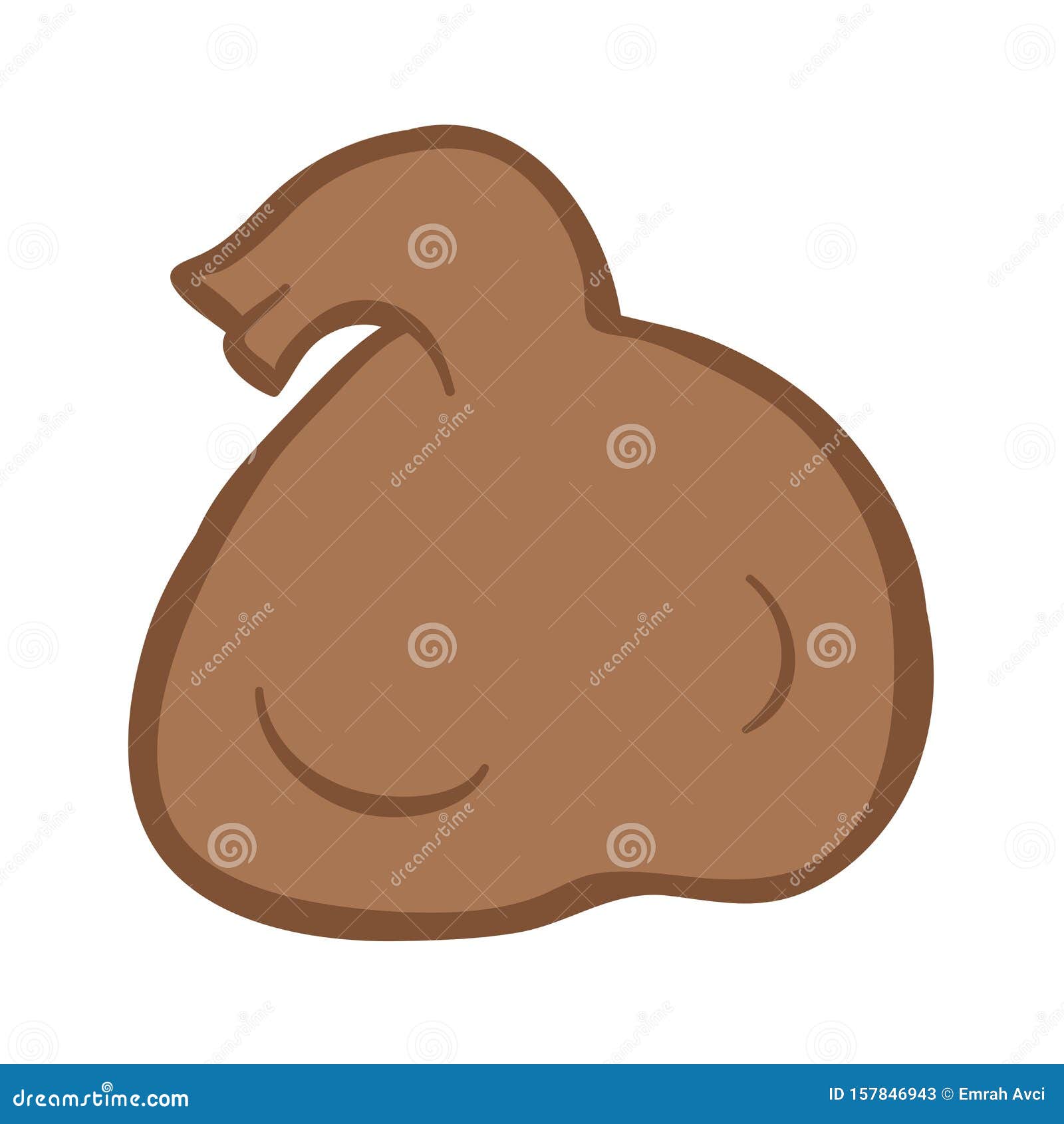 Vector Illustration Sack. Hand Drawn Stock Vector - Illustration of ...