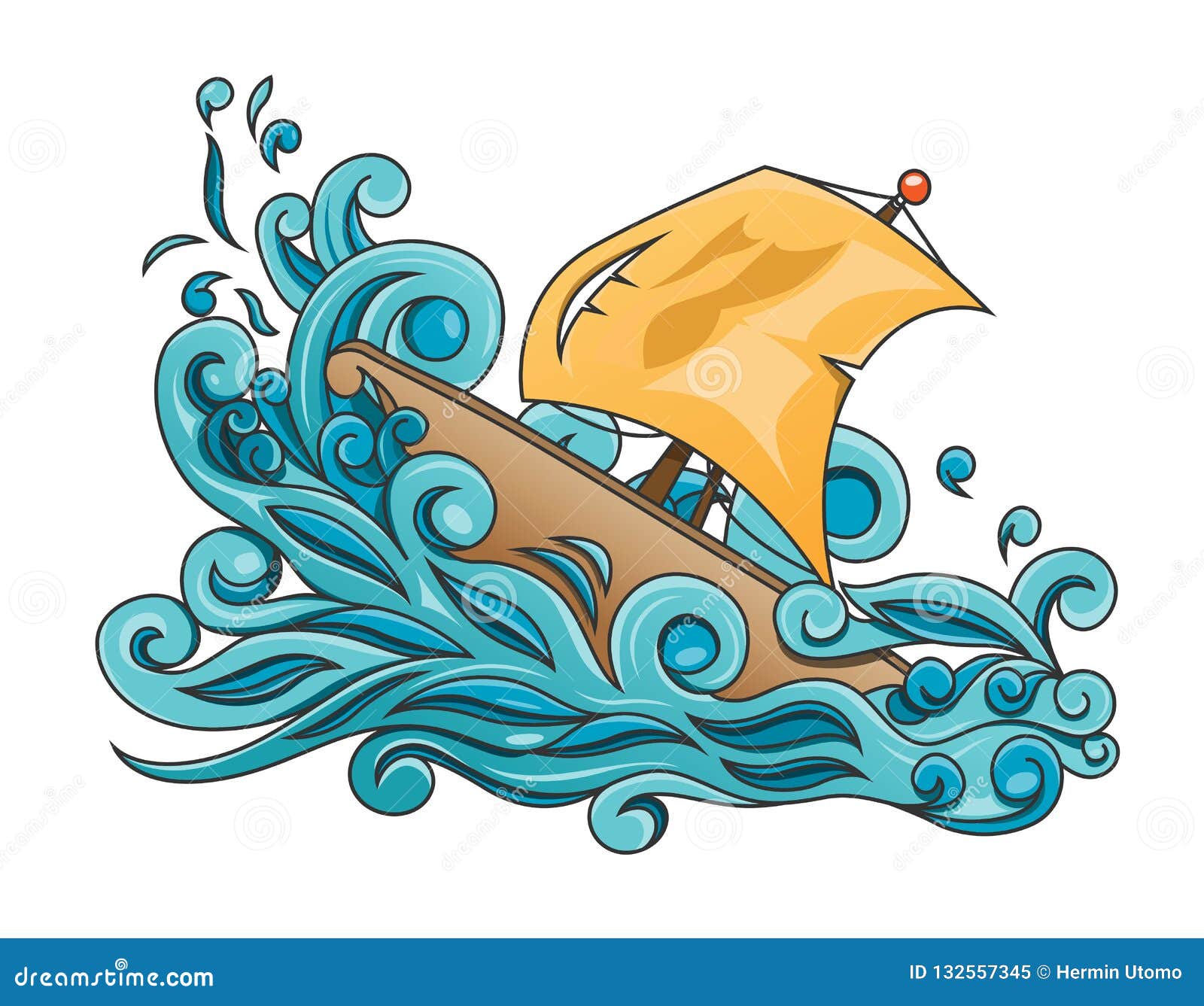 Sea Storm Clipart