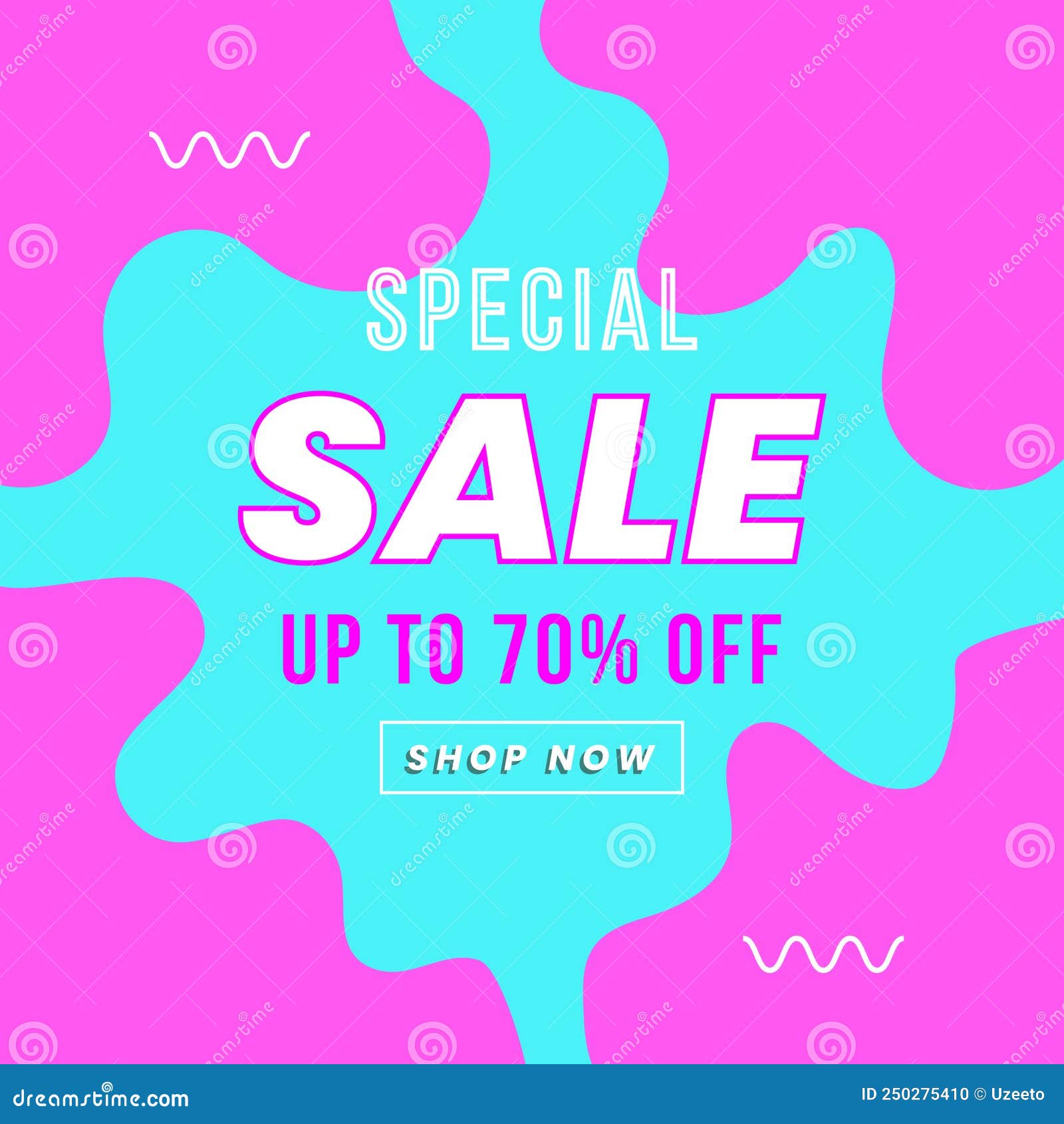 Vector Illustration Special Sale Banner Template.simple Style Stock ...