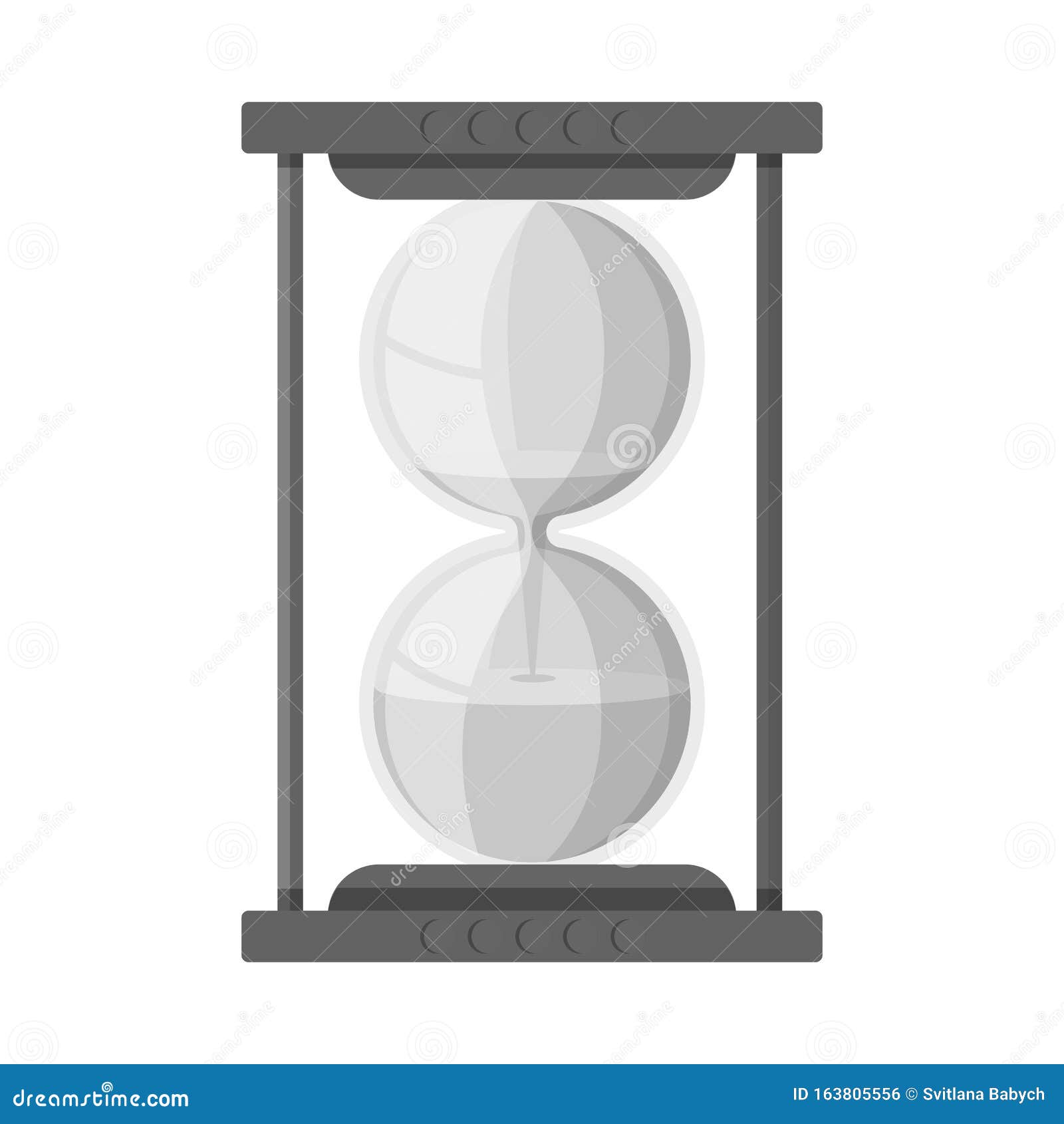Vector Design of Sandglass and Timer Logo. Graphic of Sandglass and ...