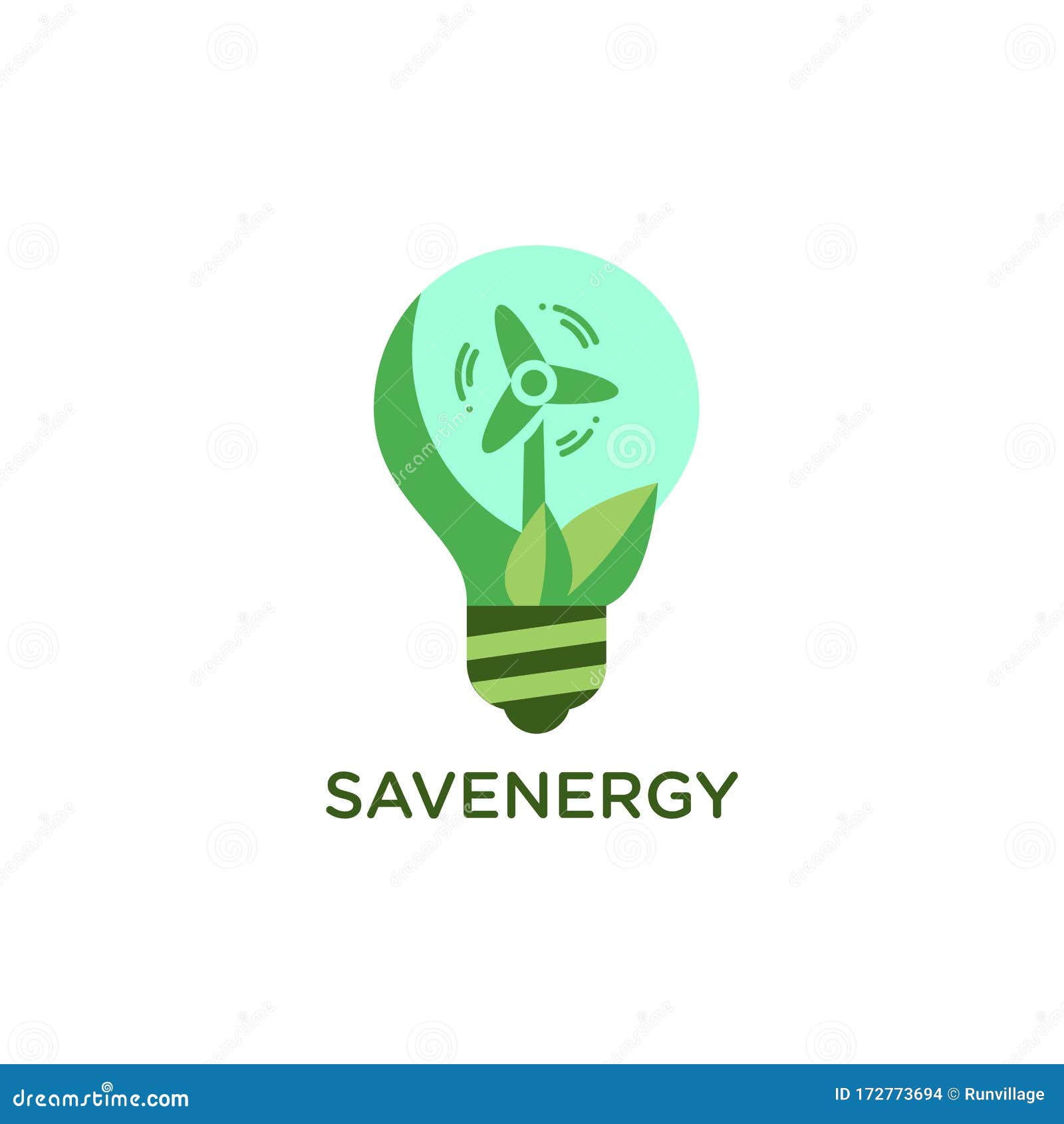Vector Illustration about Save Energy Stock Vector - Illustration of ...