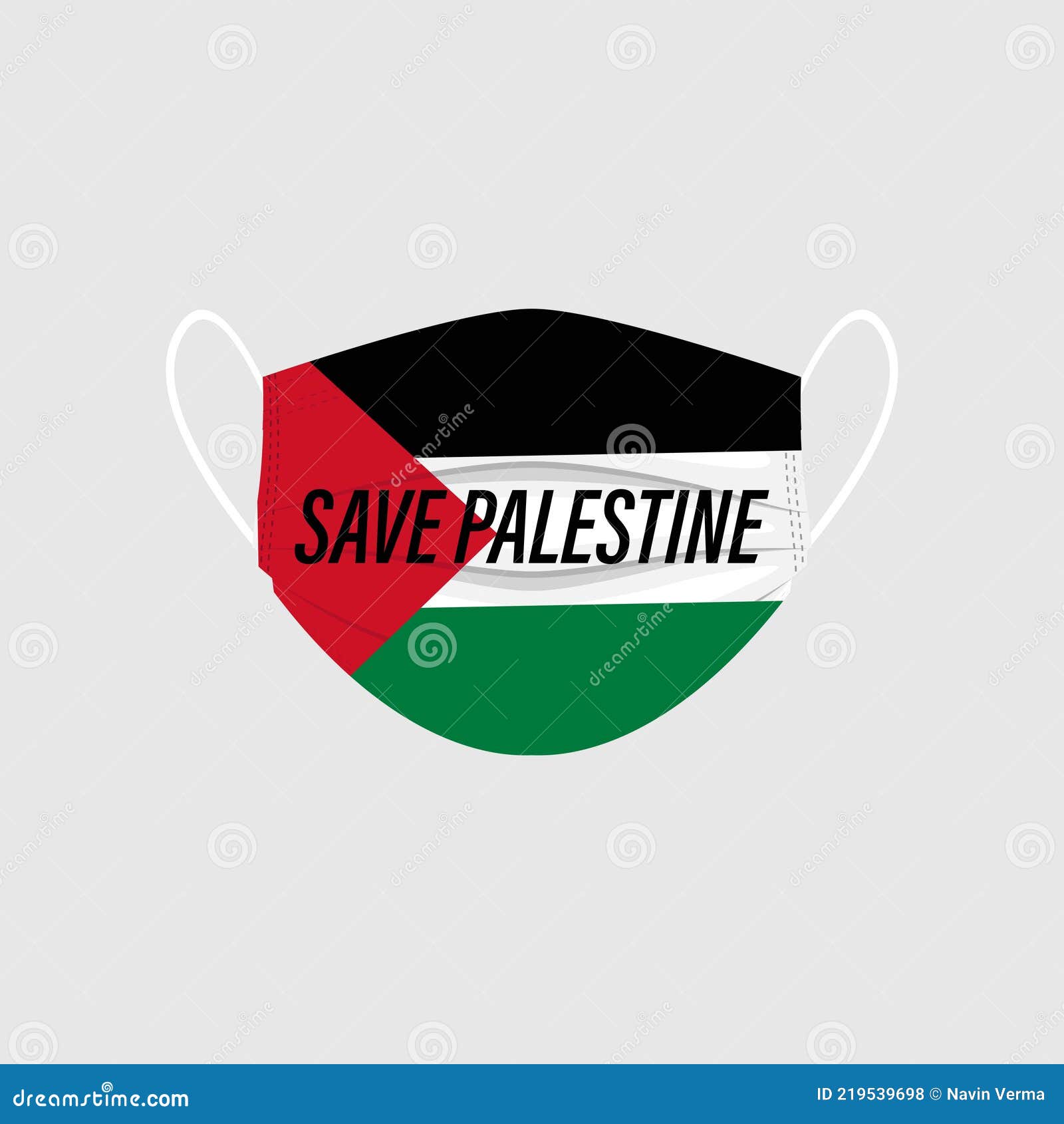 Vector Illustration for Save Palestine. Stock Vector - Illustration of ...
