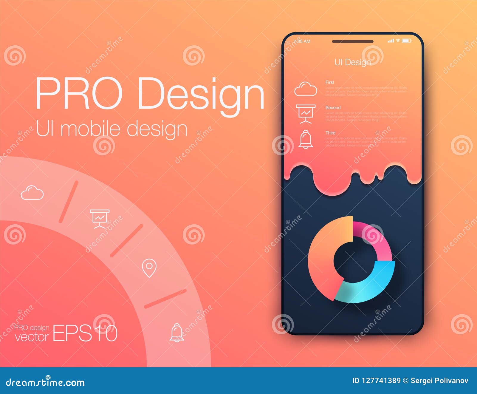 Vector Illustration of Screens and Web Concept Stock Vector ...