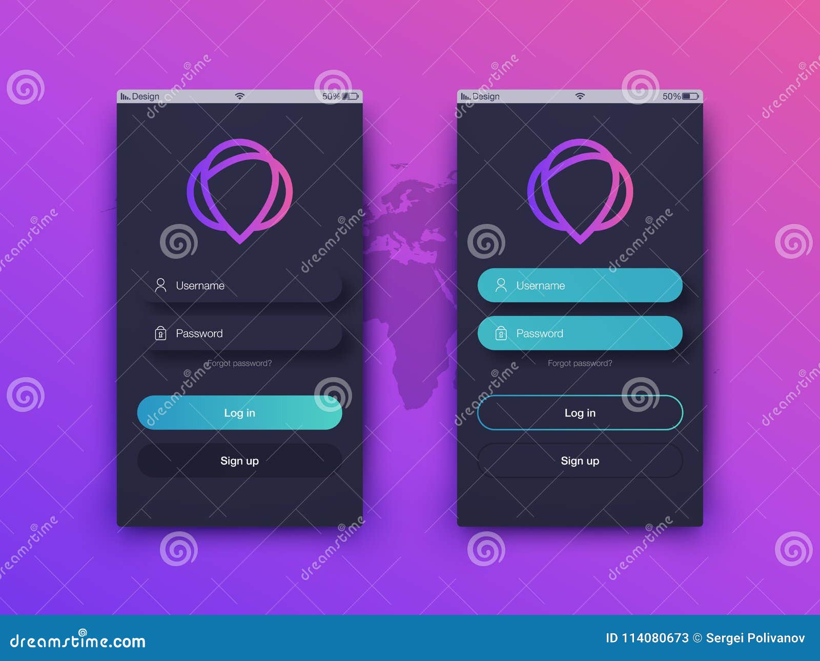 Vector Illustration of Screens and Web Concept Stock Vector ...