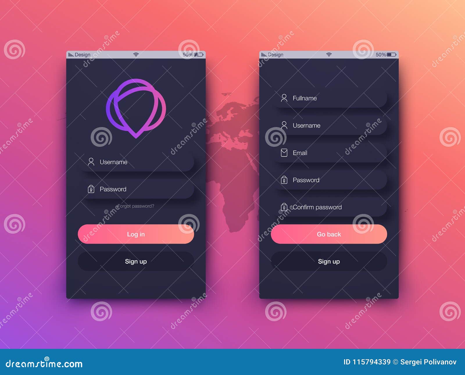 Vector Illustration of Screens and Web Concept Stock Vector ...