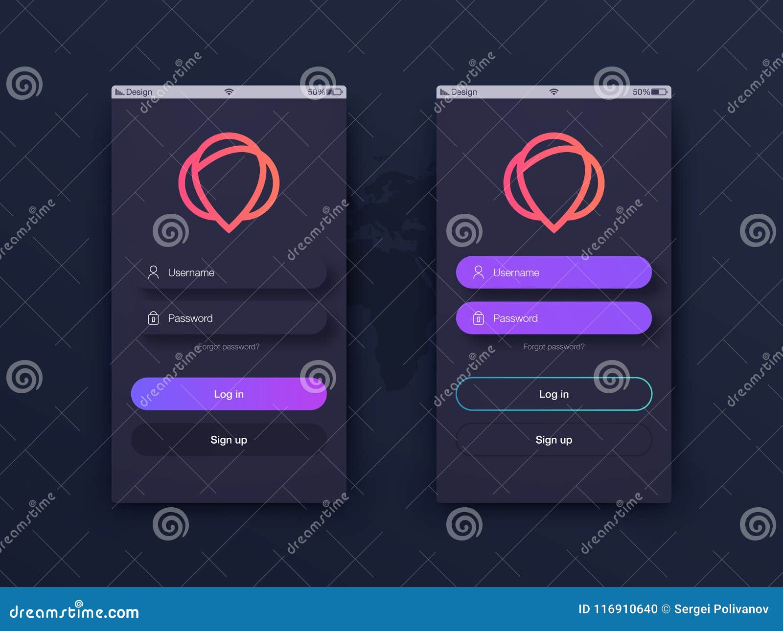 Vector Illustration of Screens and Web Concept Stock Vector ...