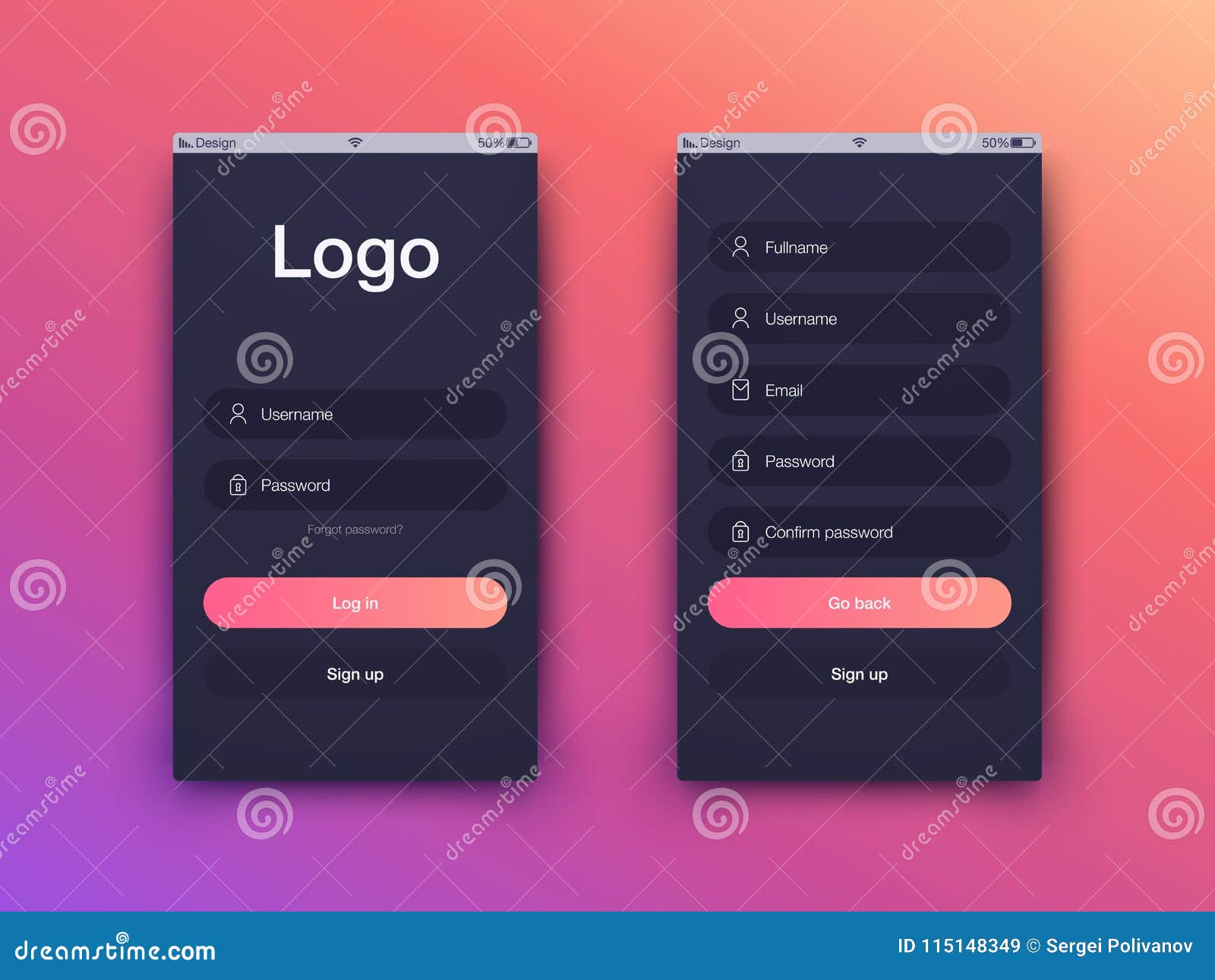 Vector Illustration of Screens and Web Concept Stock Vector ...