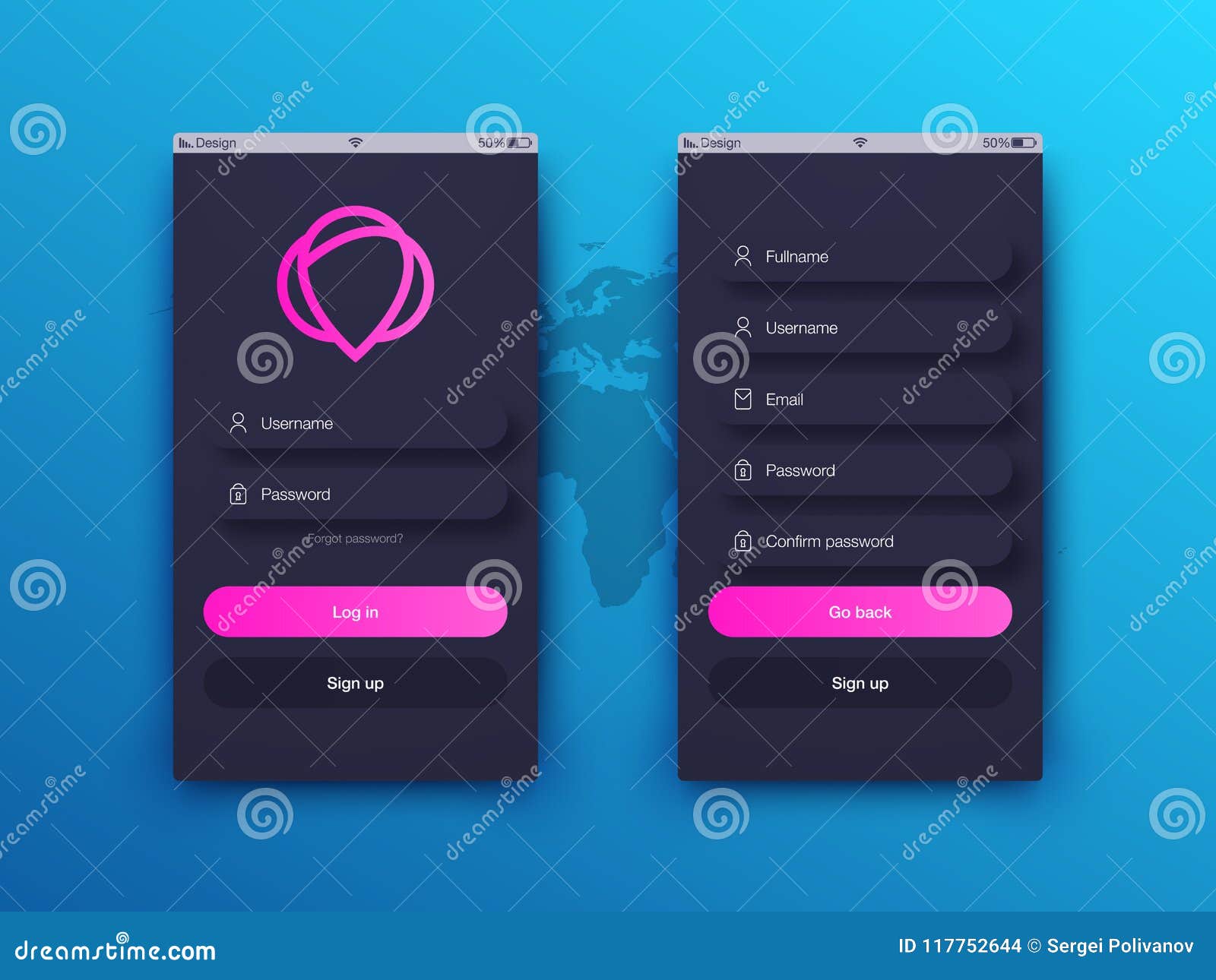 Vector Illustration of Screens and Web Concept Stock Vector ...