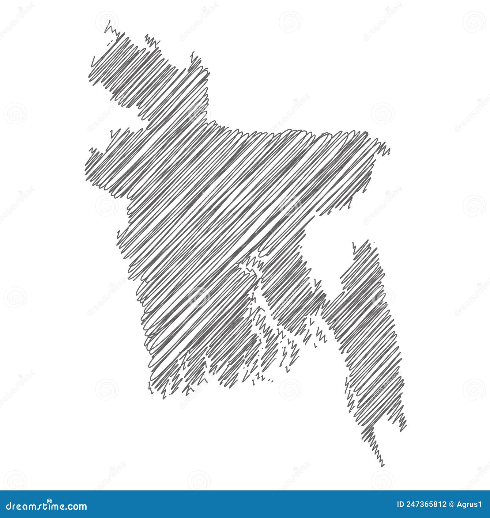 Bangladesh Map Design With 3D Style. Blue Bangladesh Map And National ...