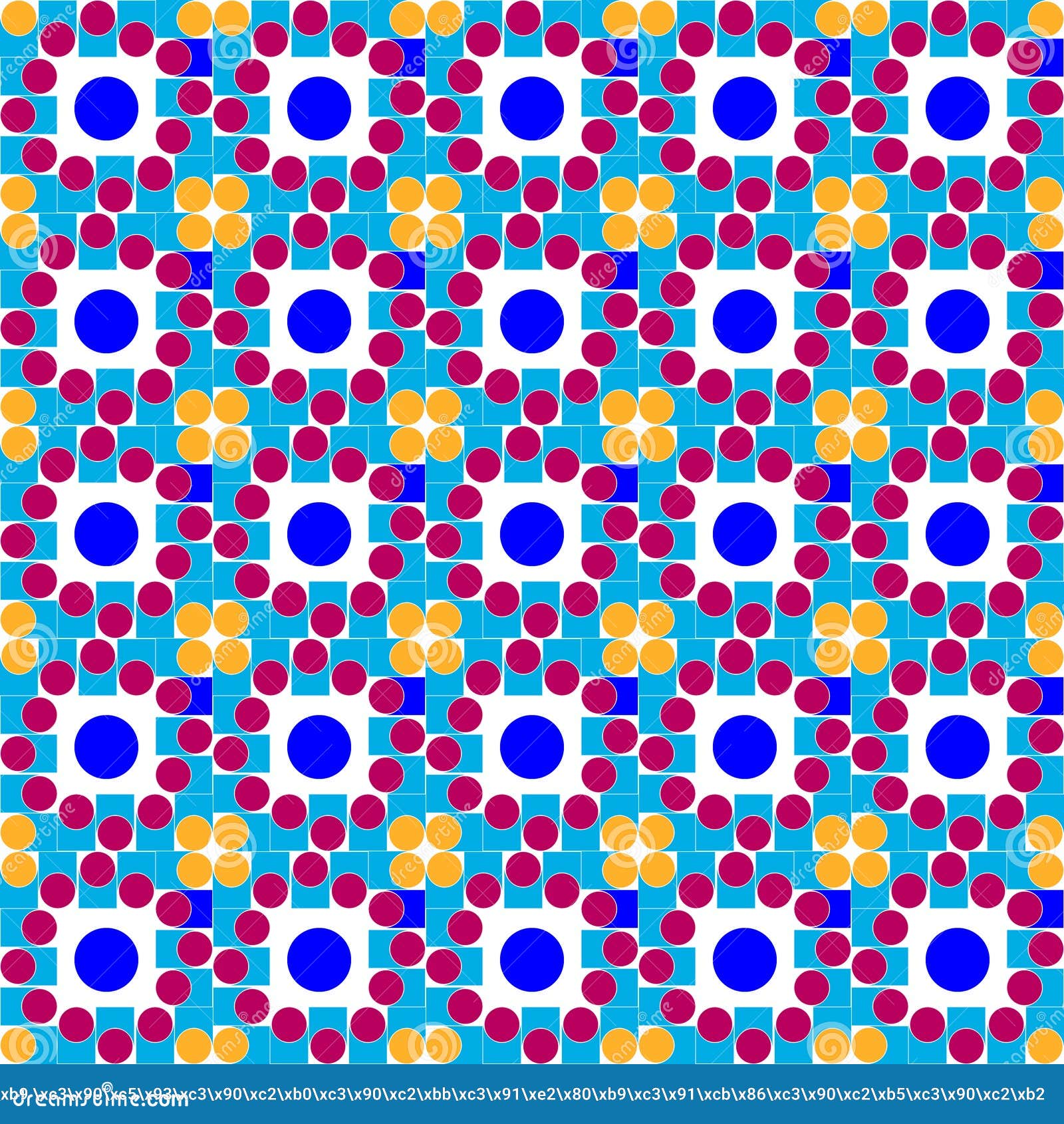 Vector Illustration Seamless Abstract Background Image of Multi-colored ...