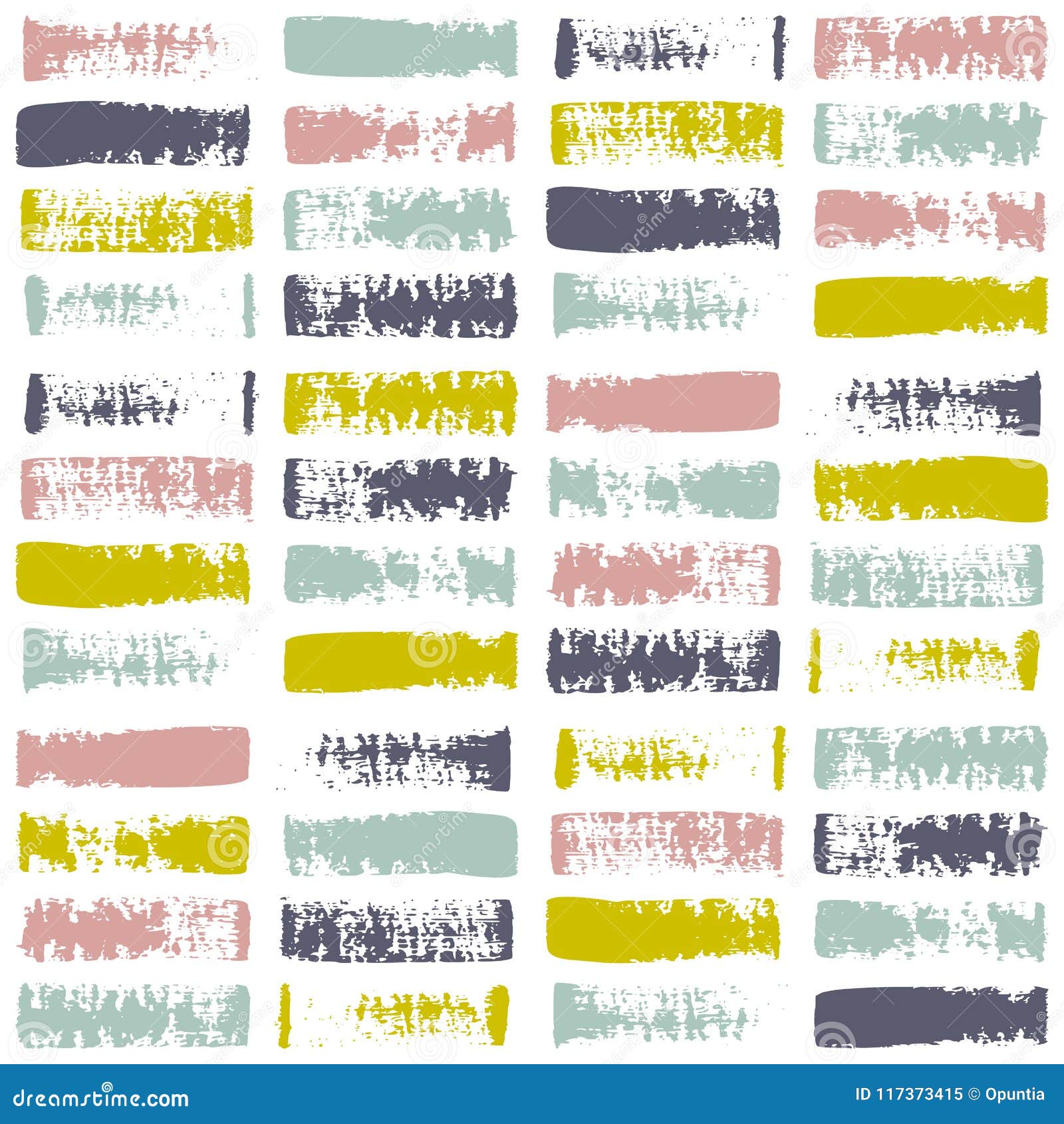Seamless Paint Texture Pattern Stock Illustration - Illustration of ...