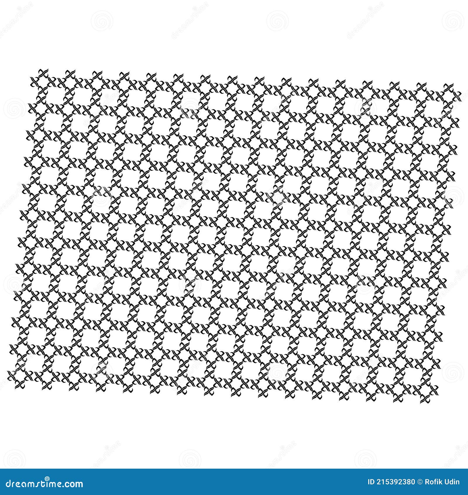 Vector Illustration Seamless Pattern of a Professional, Elegant ...