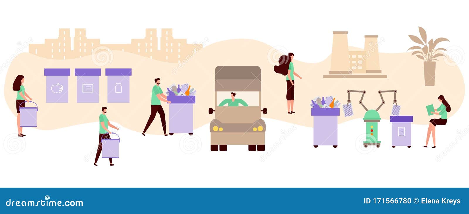 Robot Garbage Scavenger Sketch Engraving Vector | CartoonDealer.com ...