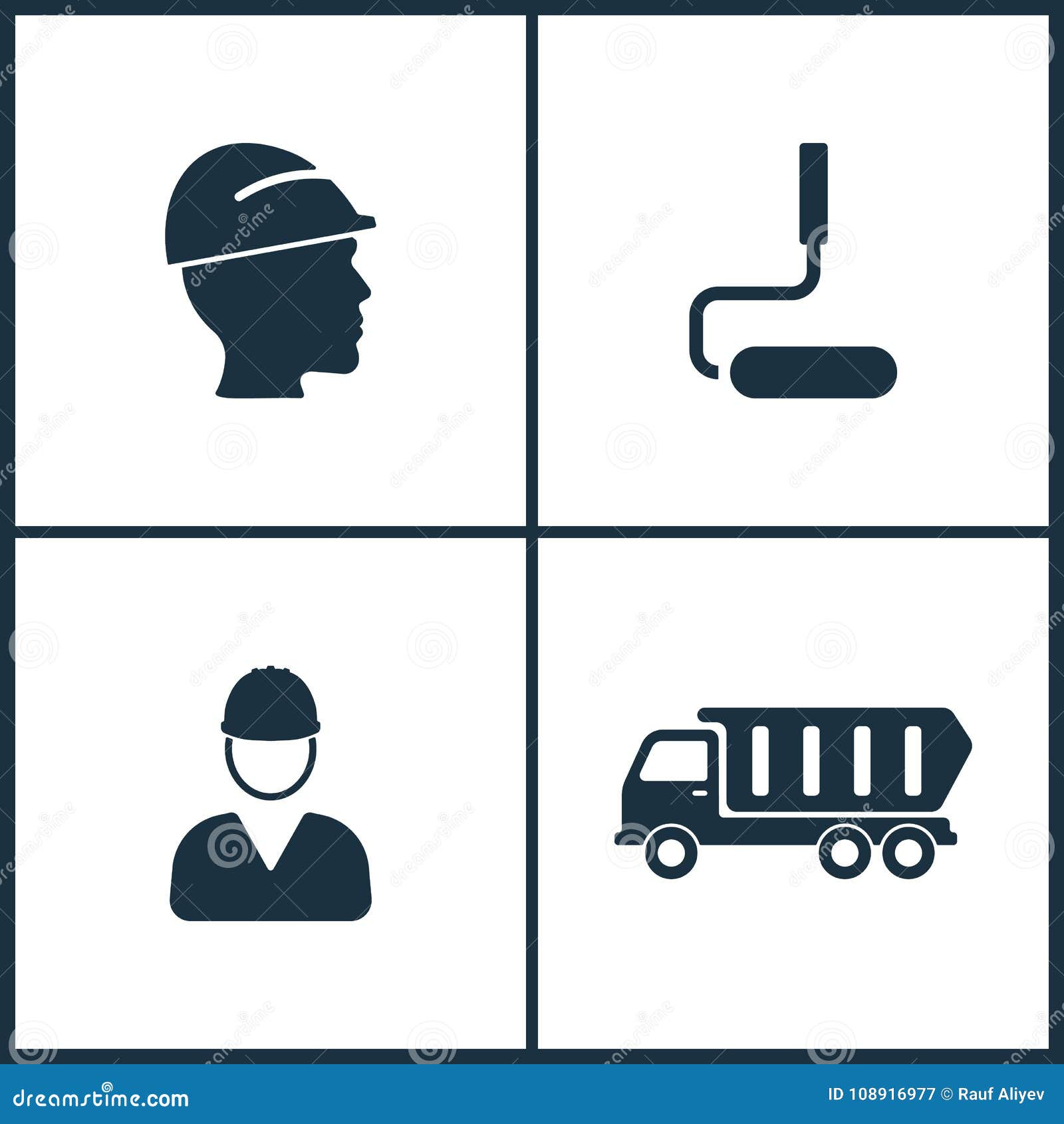 Cinema Worker Giving 3D Glasses To Visitor, Part Of Happy People In ...