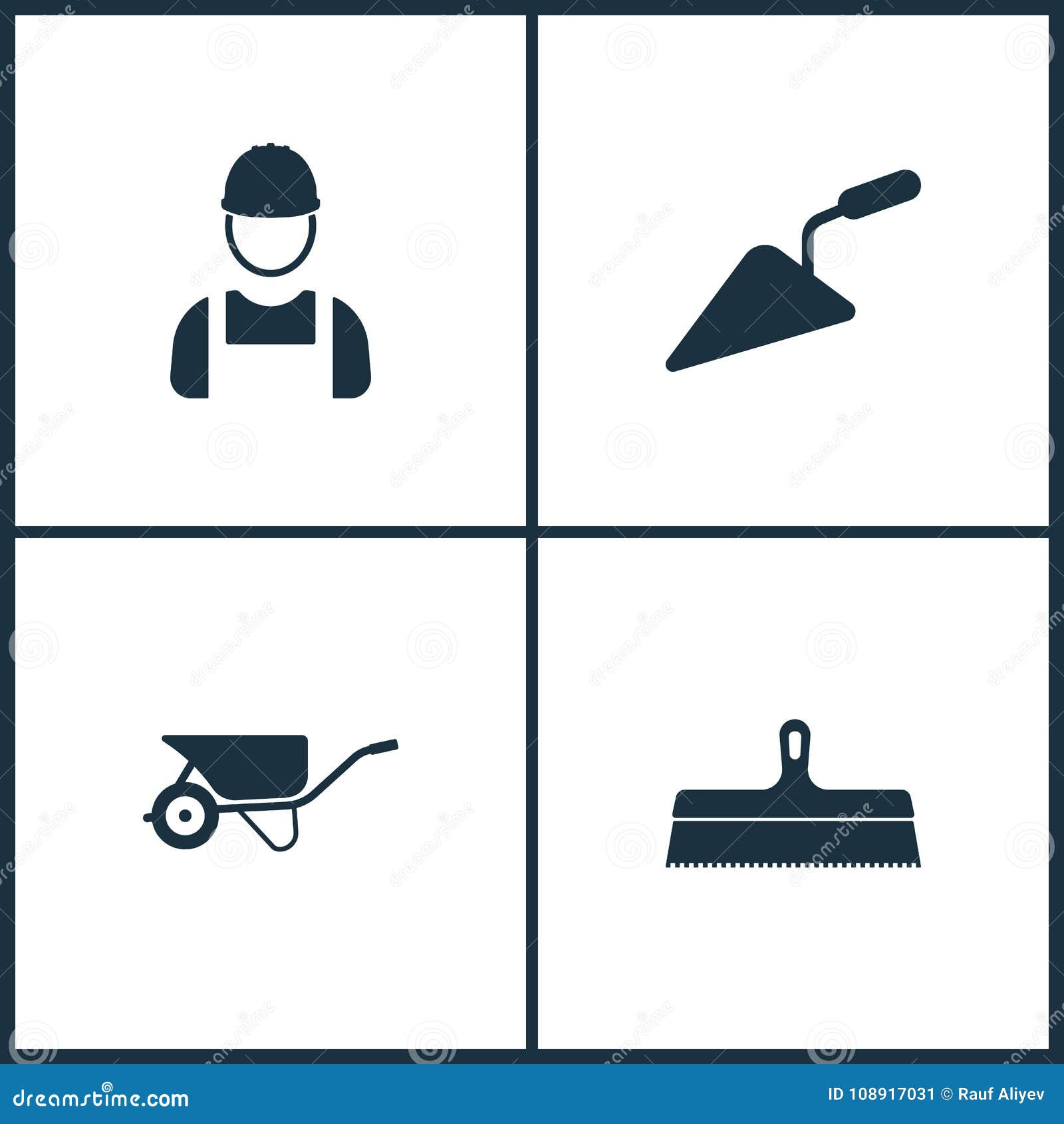 Cinema Worker Giving 3D Glasses To Visitor, Part Of Happy People In ...