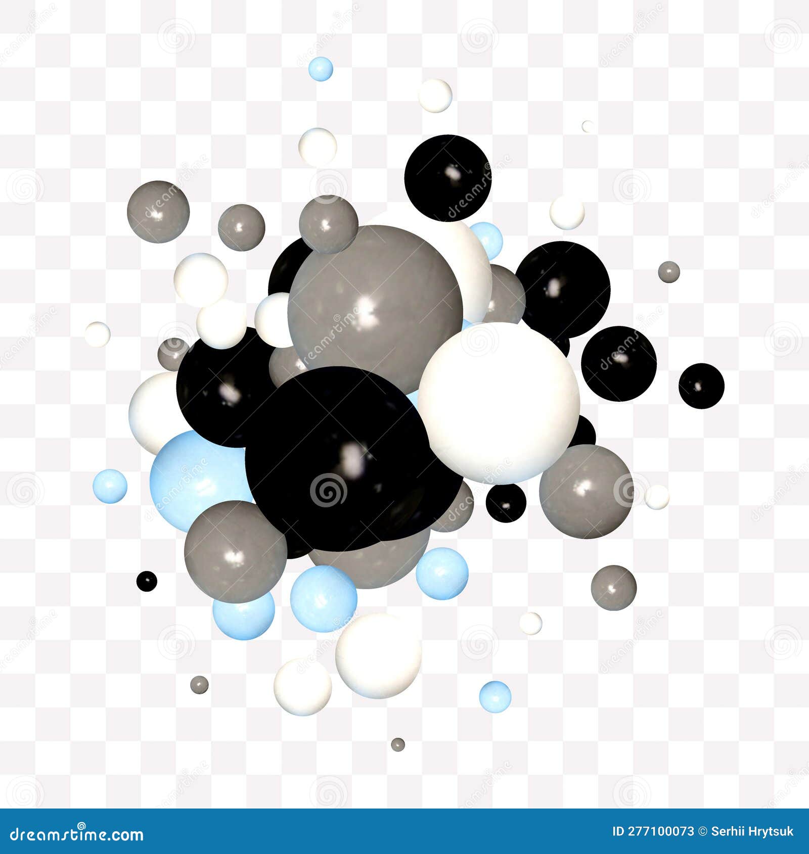 Vector Illustration of Set Colorful Pearls. Eps 10 Stock Illustration ...