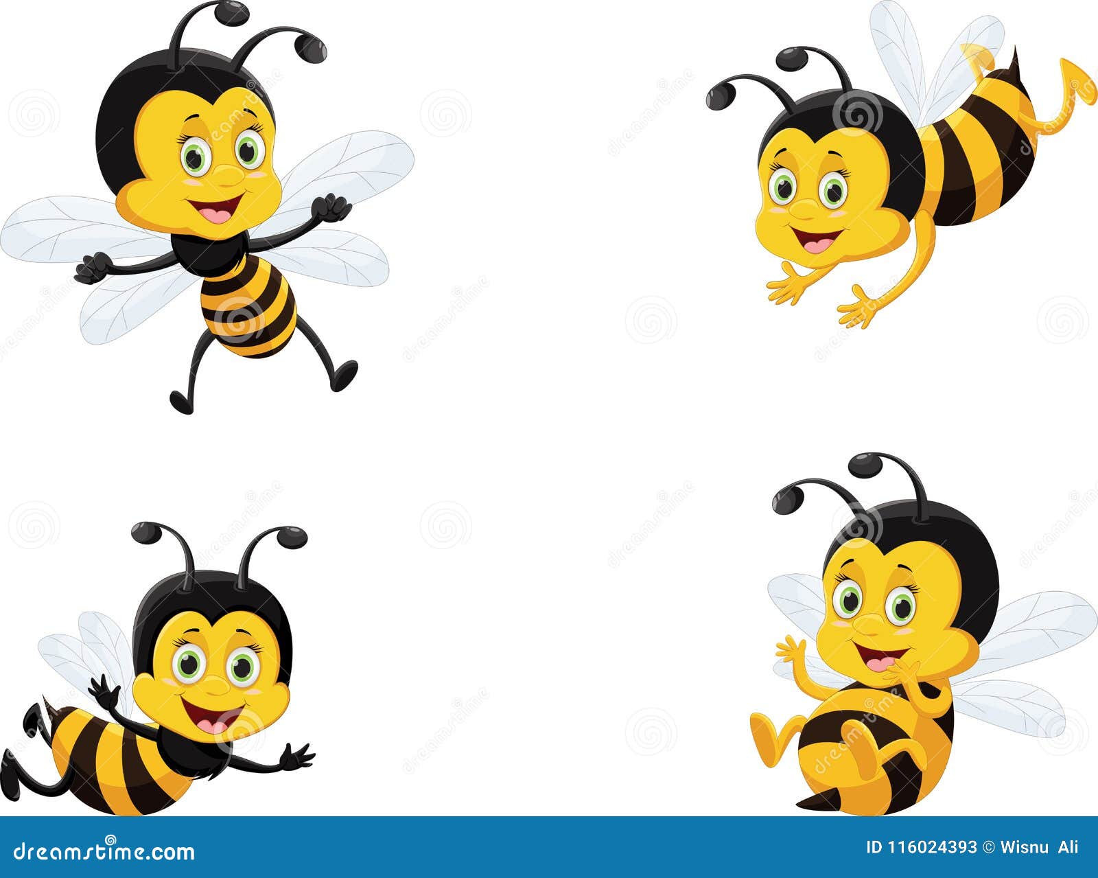 Cute Bee Stock Illustrations – 10,591 Cute Bee Stock Illustrations ...