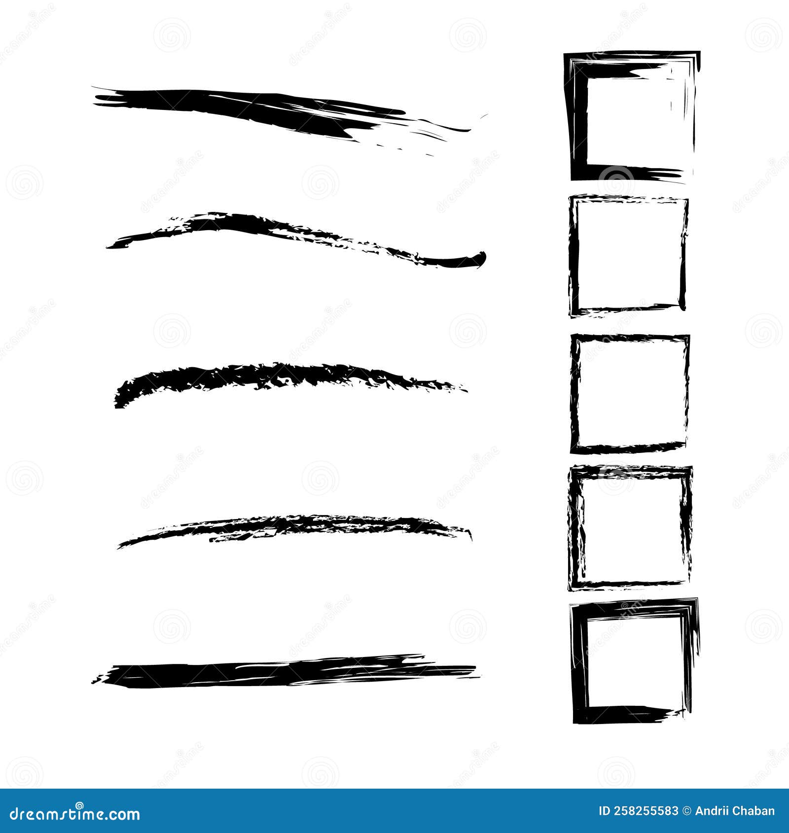 Vector Illustration Set of Markers Including Elements. Stock Vector ...