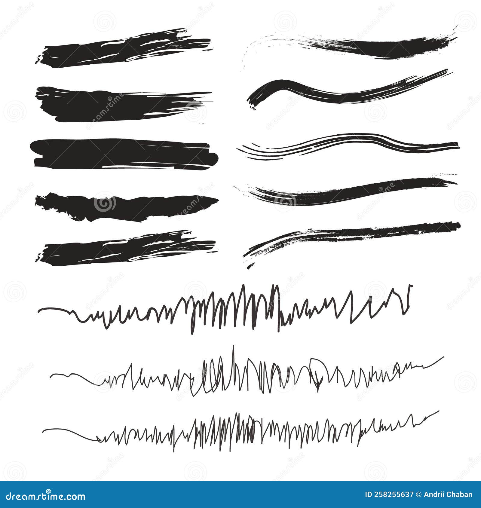 Vector Illustration Set of Markers Including Elements. Stock Vector ...