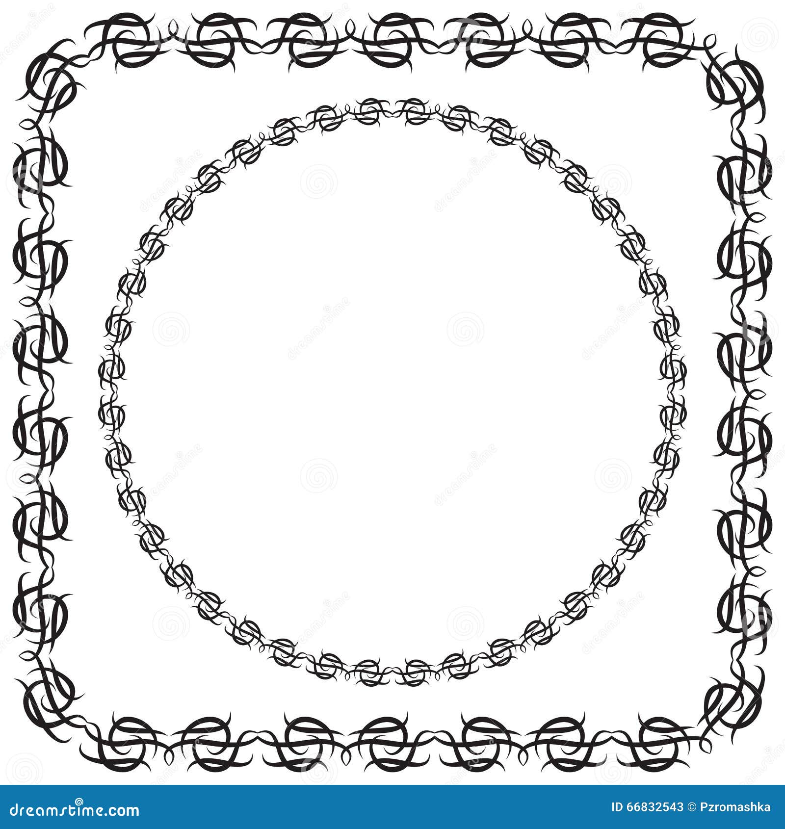 Vector illustration. set stock vector. Illustration of black - 66832543