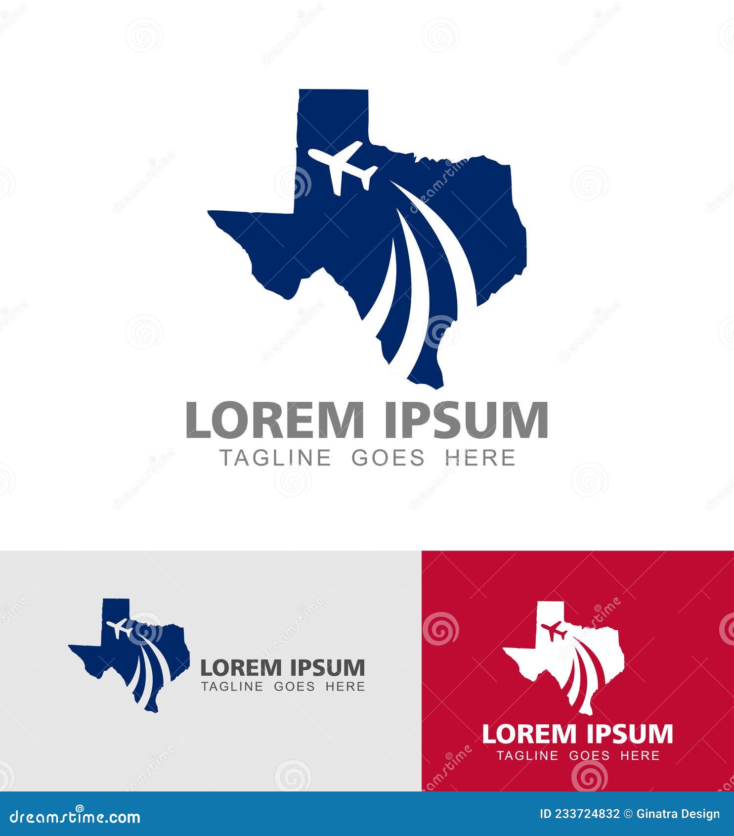 Texas State Travel Tourism Logo Vector Stock Vector - Illustration of ...