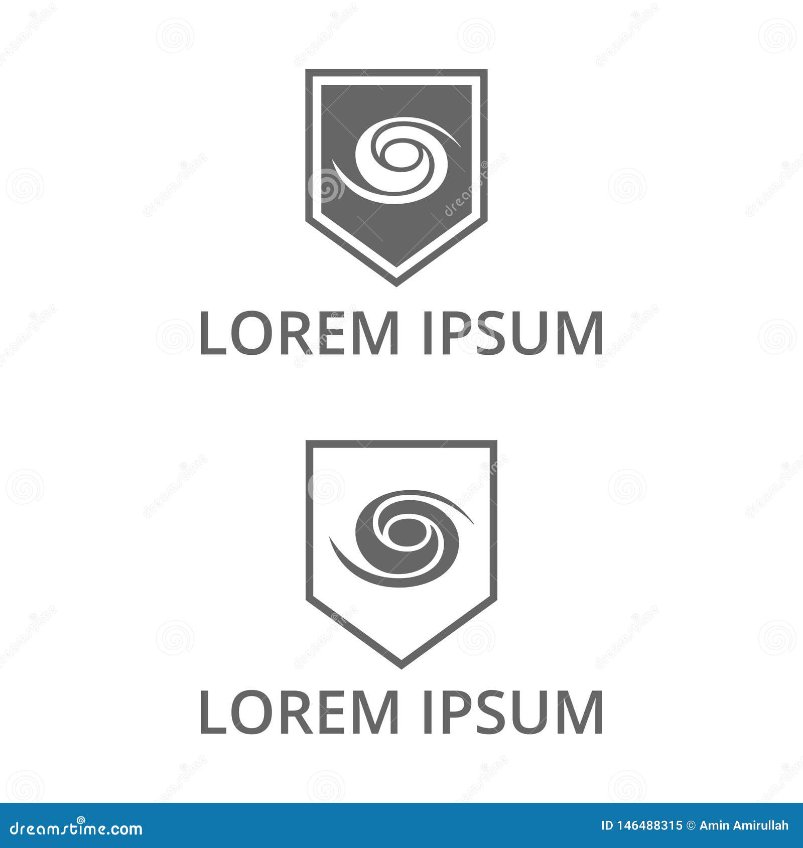 Whirlwind Logo Sign Cartoon Vector | CartoonDealer.com #161642373