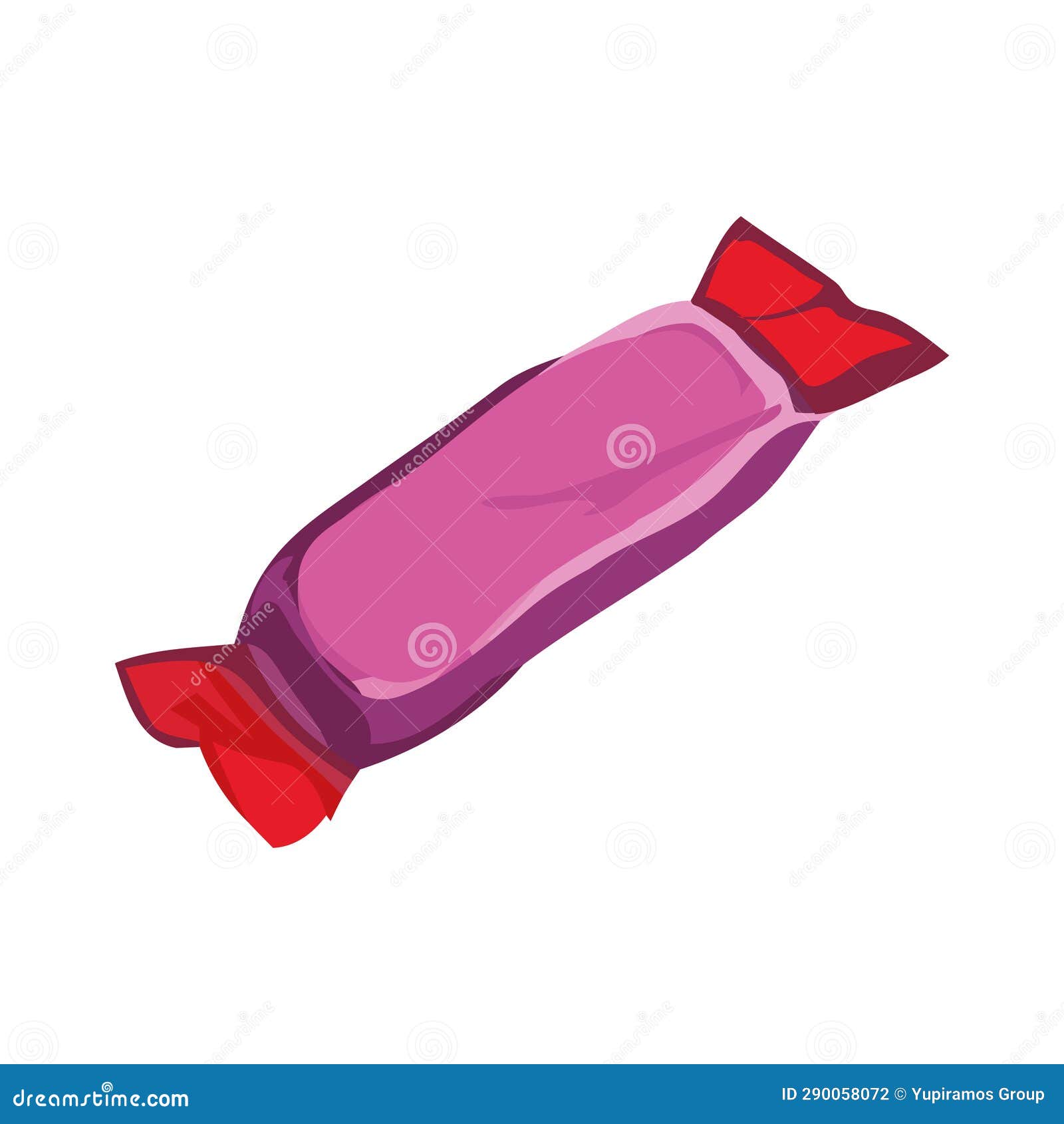 Vector Illustration of a Shiny Candy Stock Vector - Illustration of ...