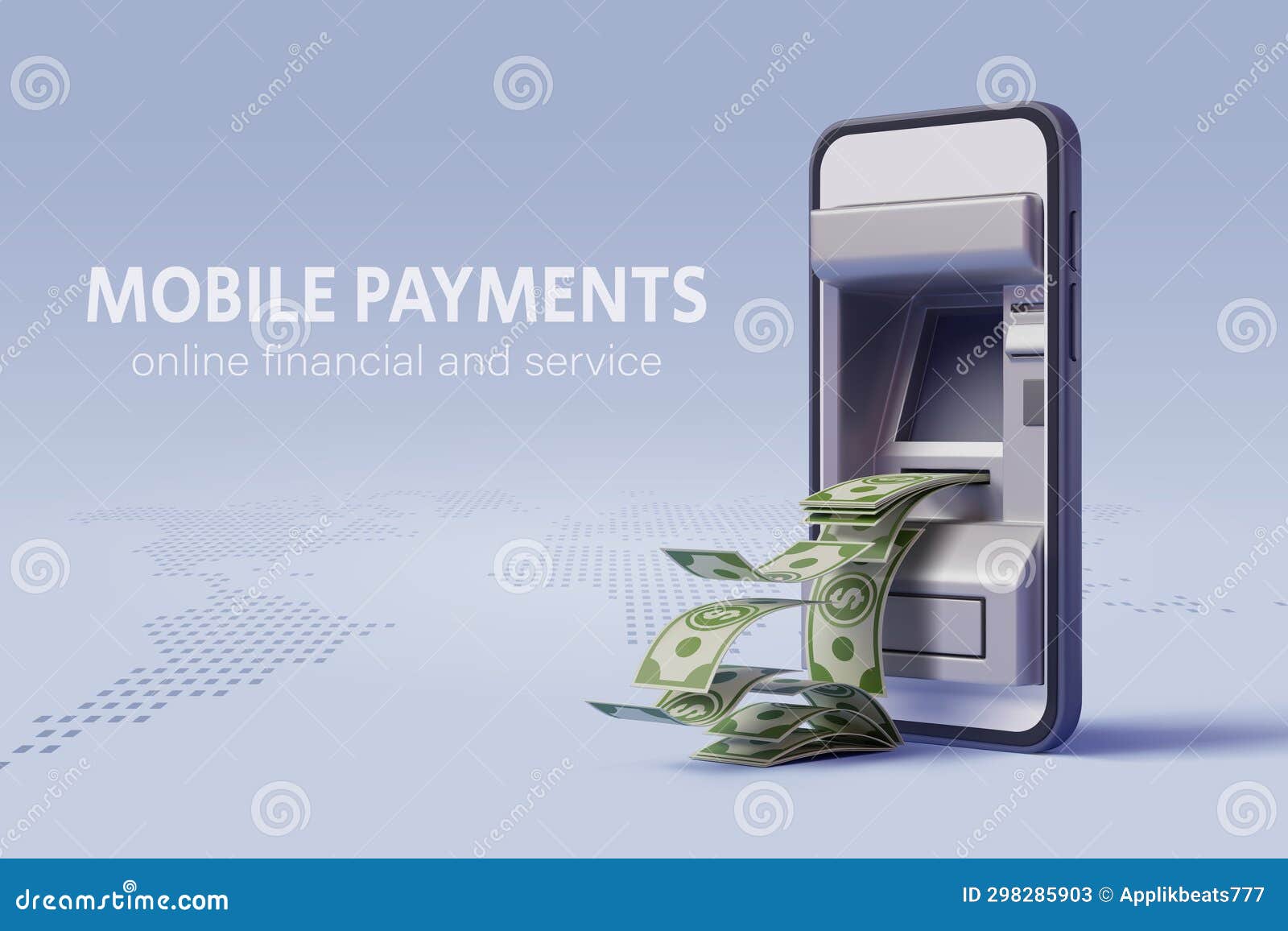 Vector Illustration of Smartphone 3d Icon Stock Vector - Illustration ...