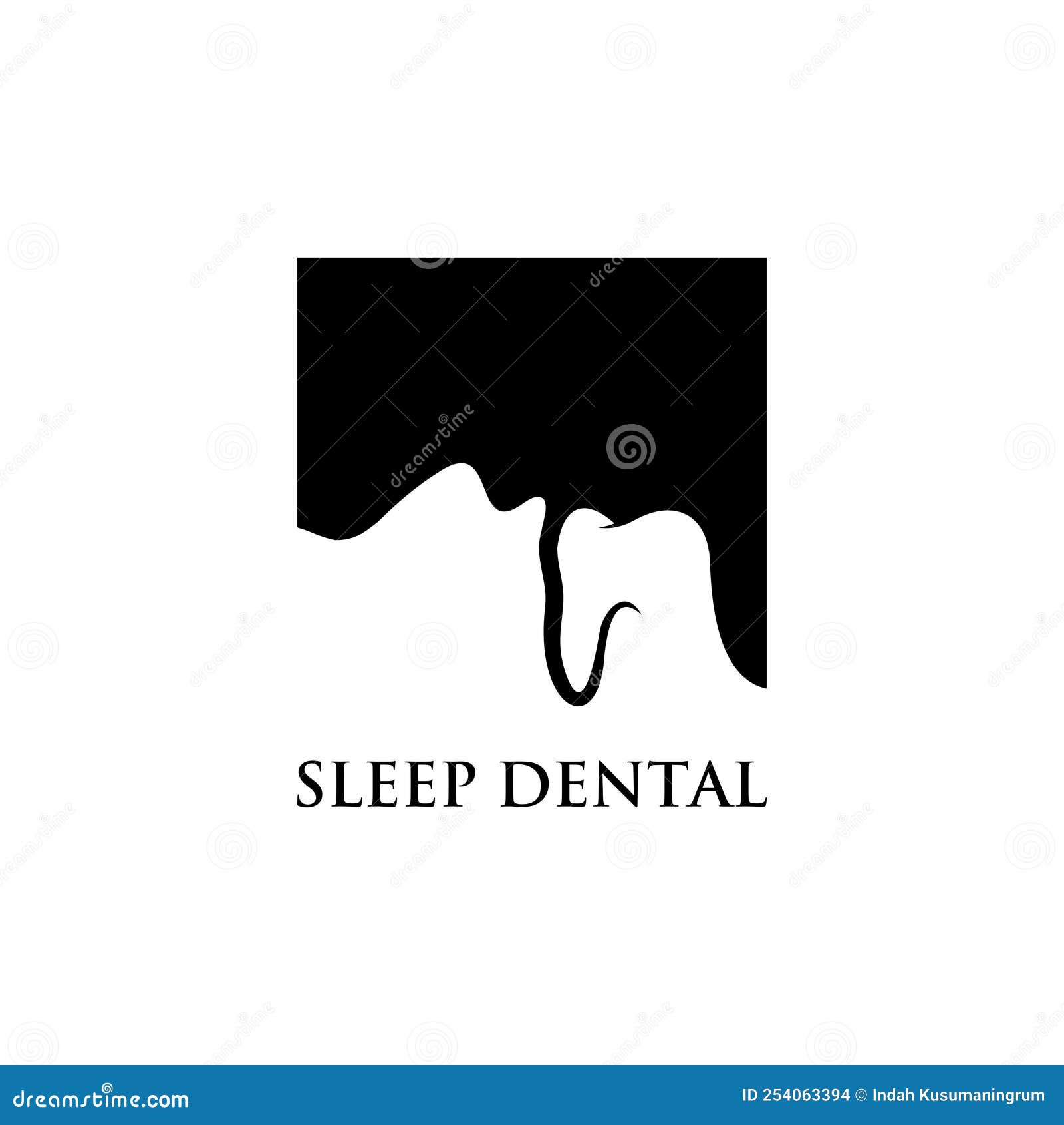 Vector Illustration of Snoring. Snoring Loudly with Mouth Open during ...