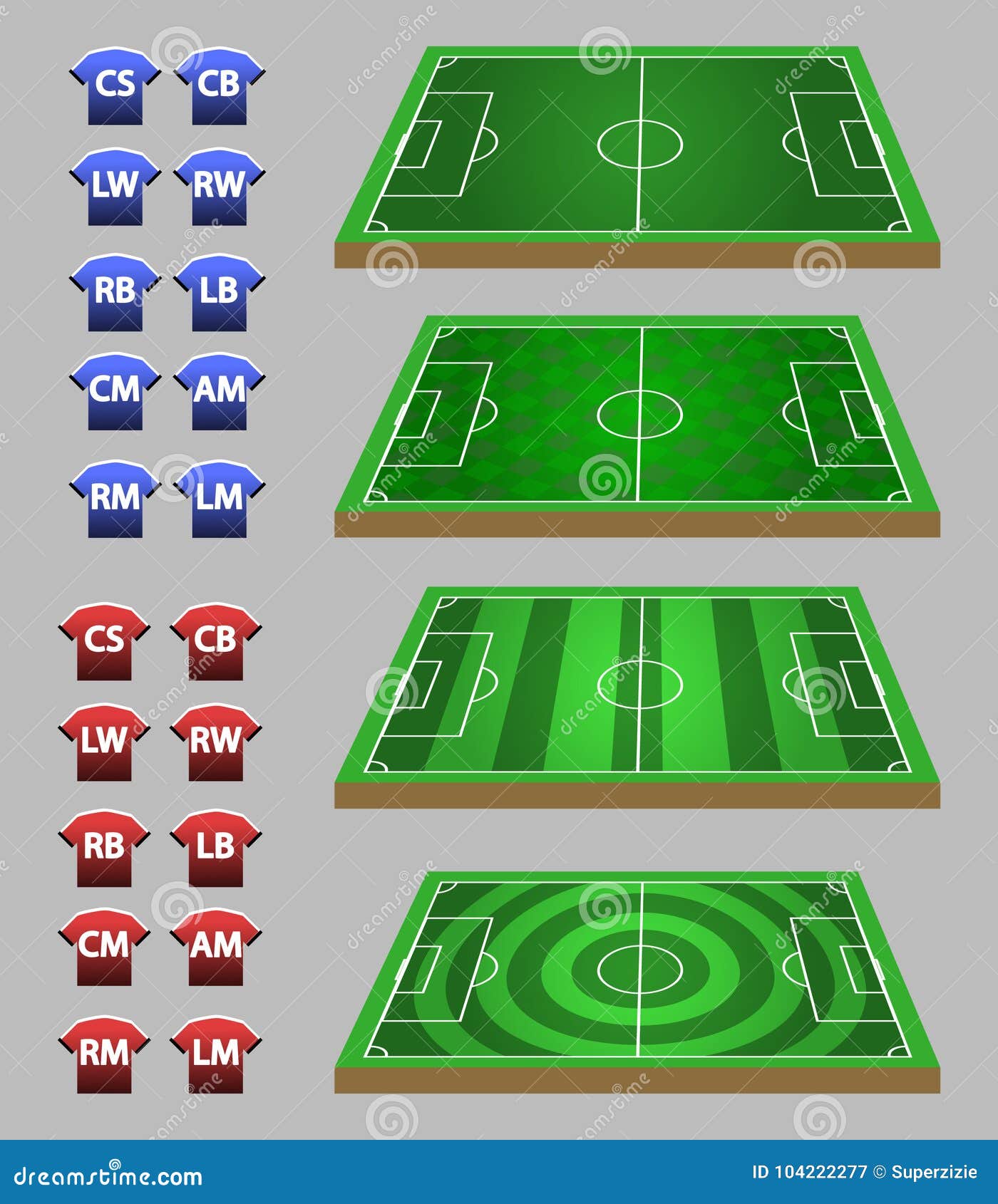 Soccer Strategy Graphic Element Stock Vector - Illustration of ...