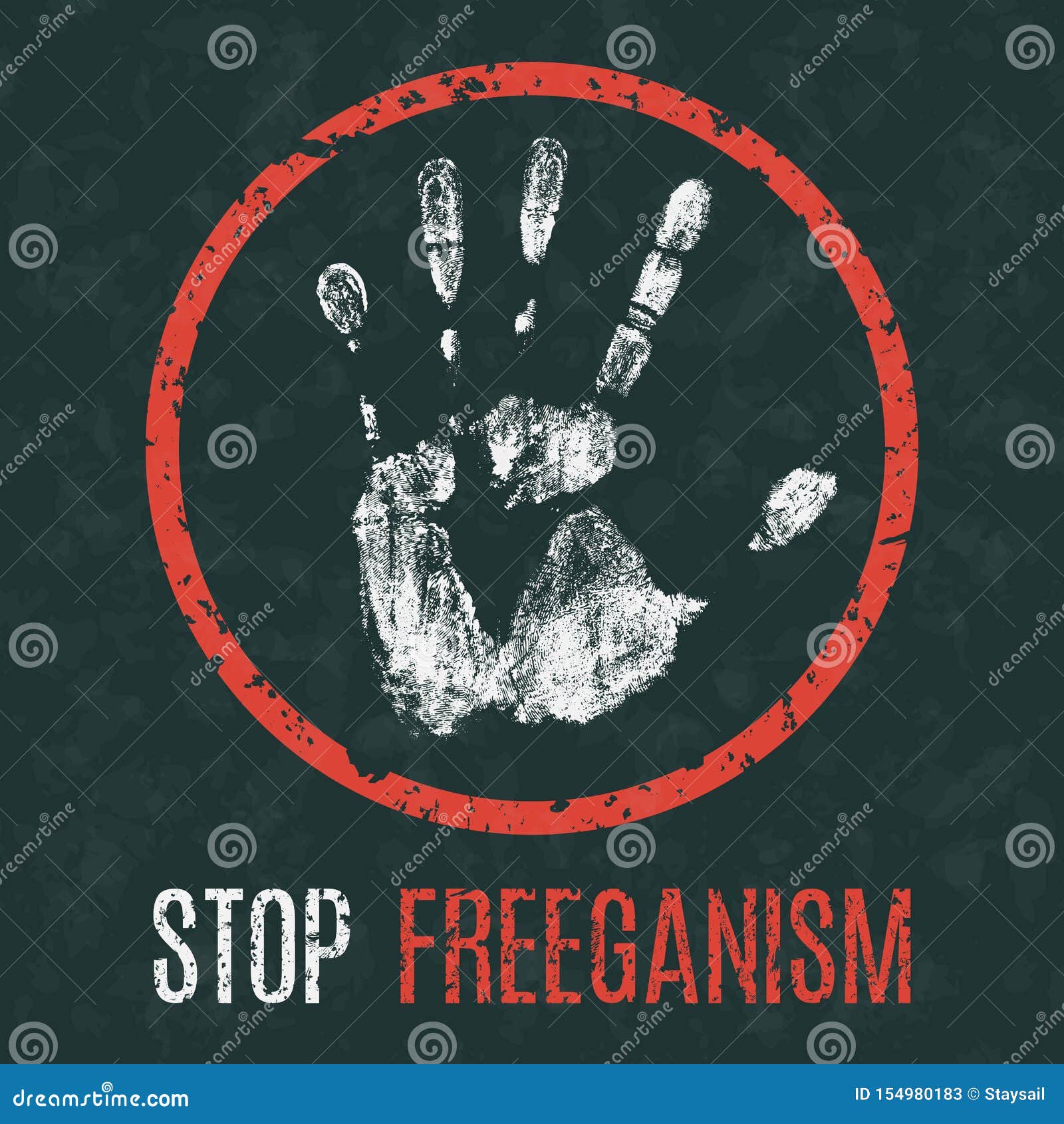 Vector Illustration. Social Problems of Humanity Stock Vector ...