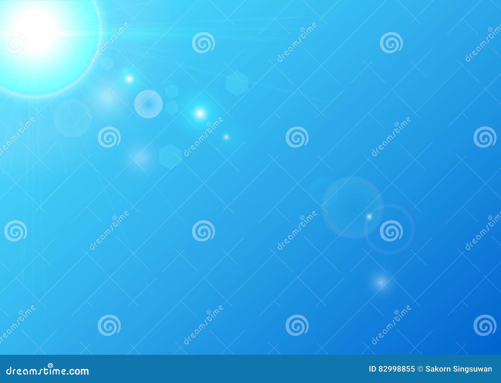 Vector Illustration of Soft Blue Color Abstract Background Stock Vector ...