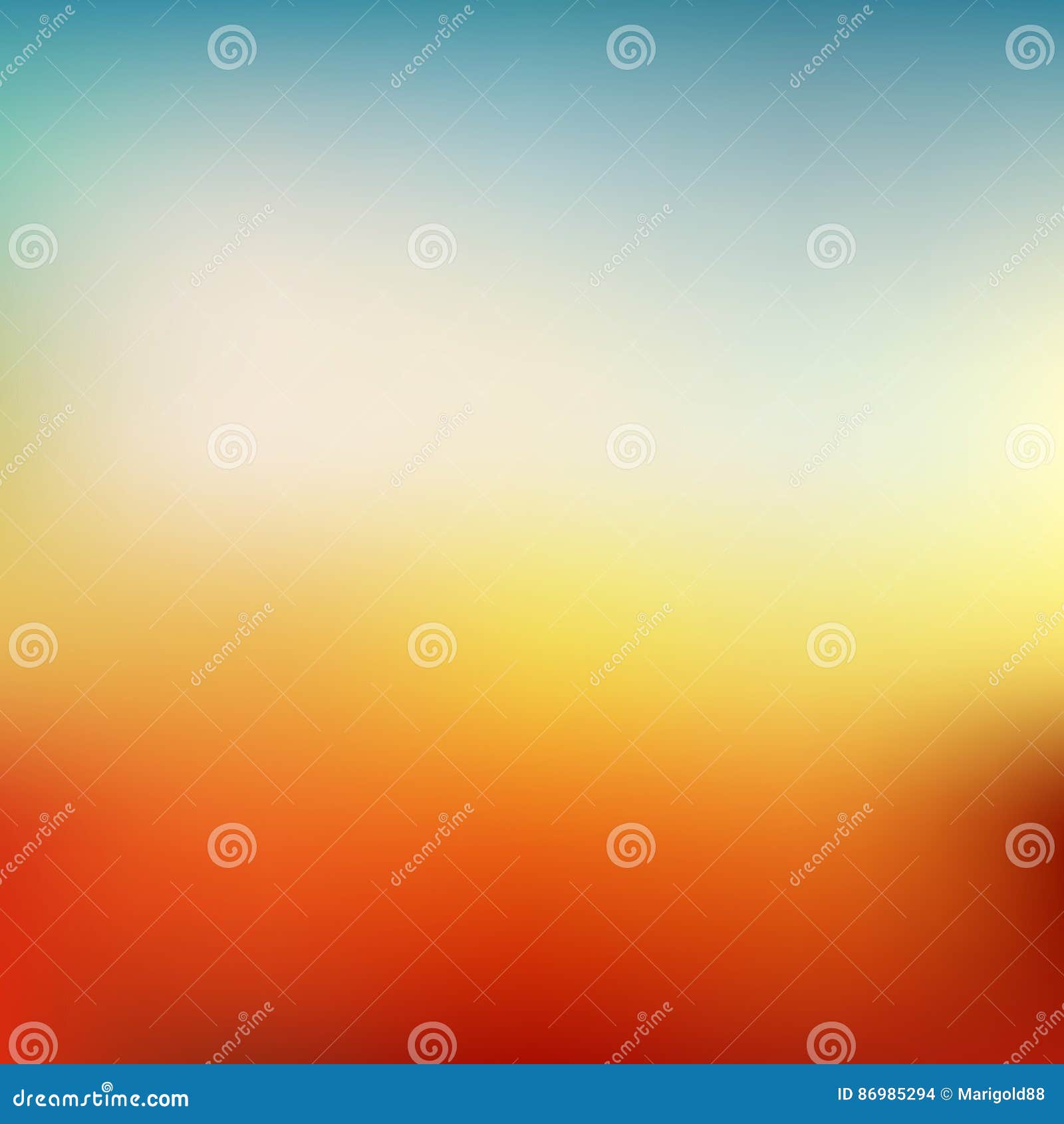 Vector Illustration of Soft Colored Abstract Background. Summer Light ...