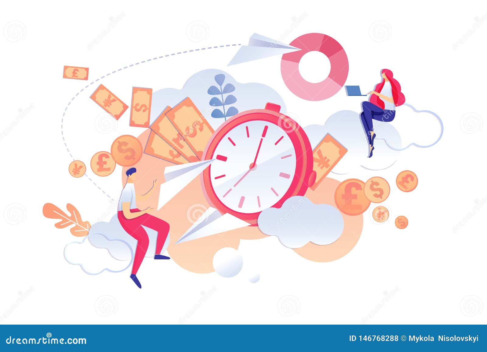 Illustration Of Solution Closed Banner Icon With Star Colourful Design ...