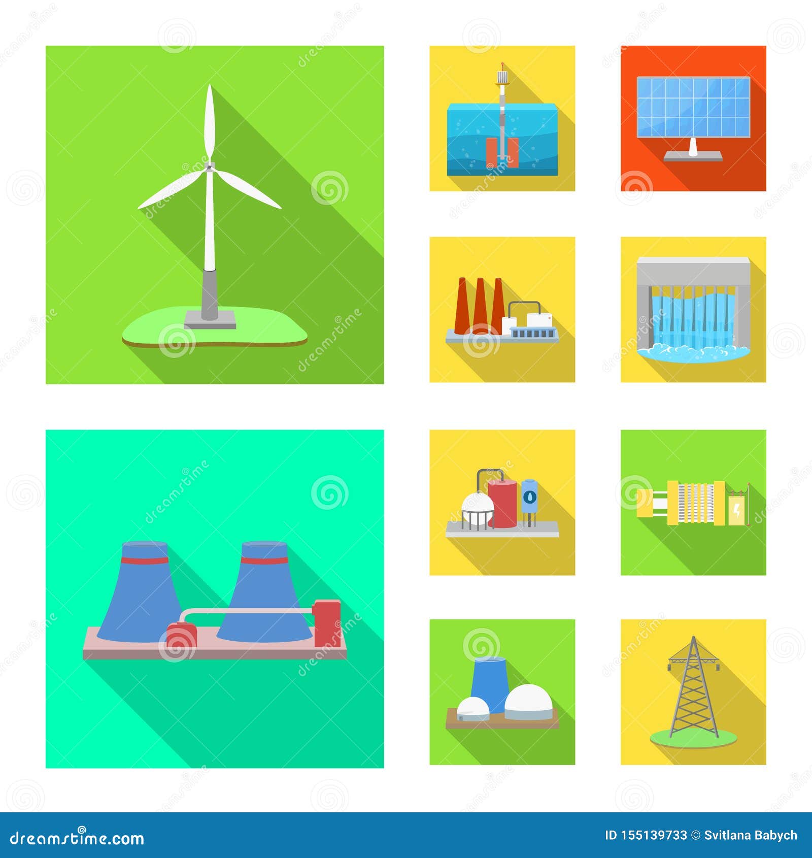 Vector Design of Source and Environment Symbol. Set of Source and Bio ...