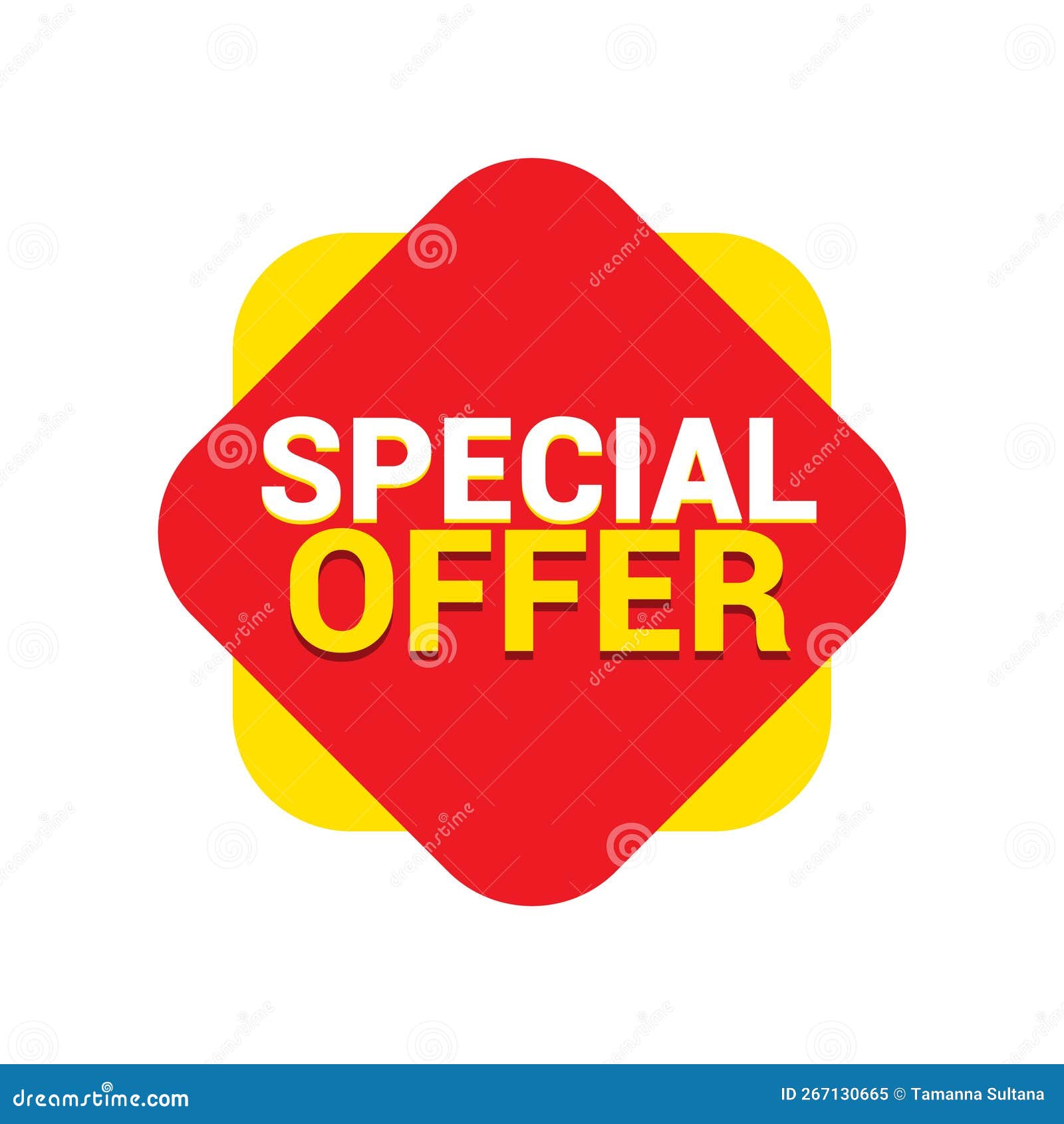 Special Offer Label Template Vector Stock Vector - Illustration of ...